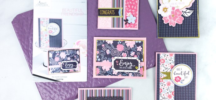 Annies CardMaker Kit of the Month Club - Hello Subscription