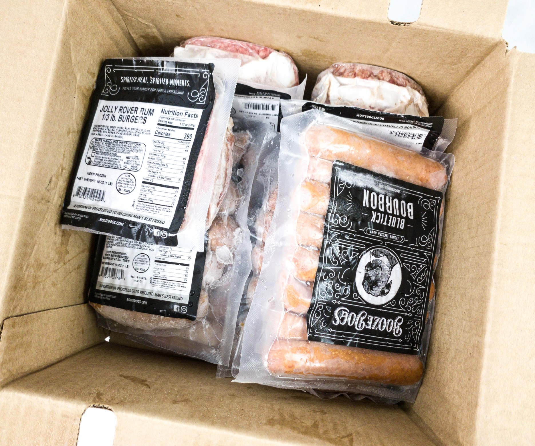 Booze Dogs Subscription Box Review + Coupon - Liquor Infused Meats ...