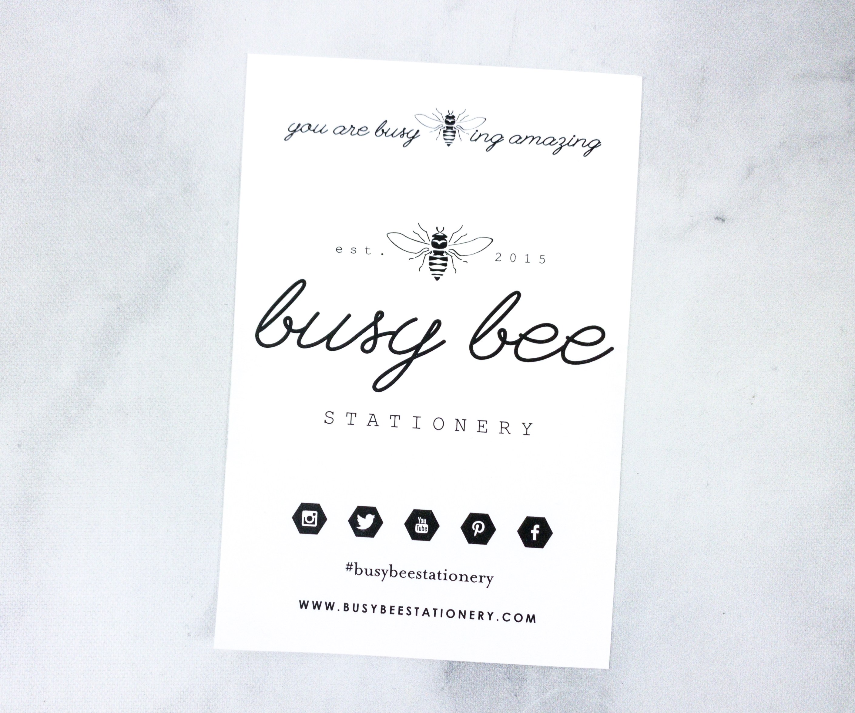 Busy Bee Stationery August 2020 Subscription Box Review - Hello ...