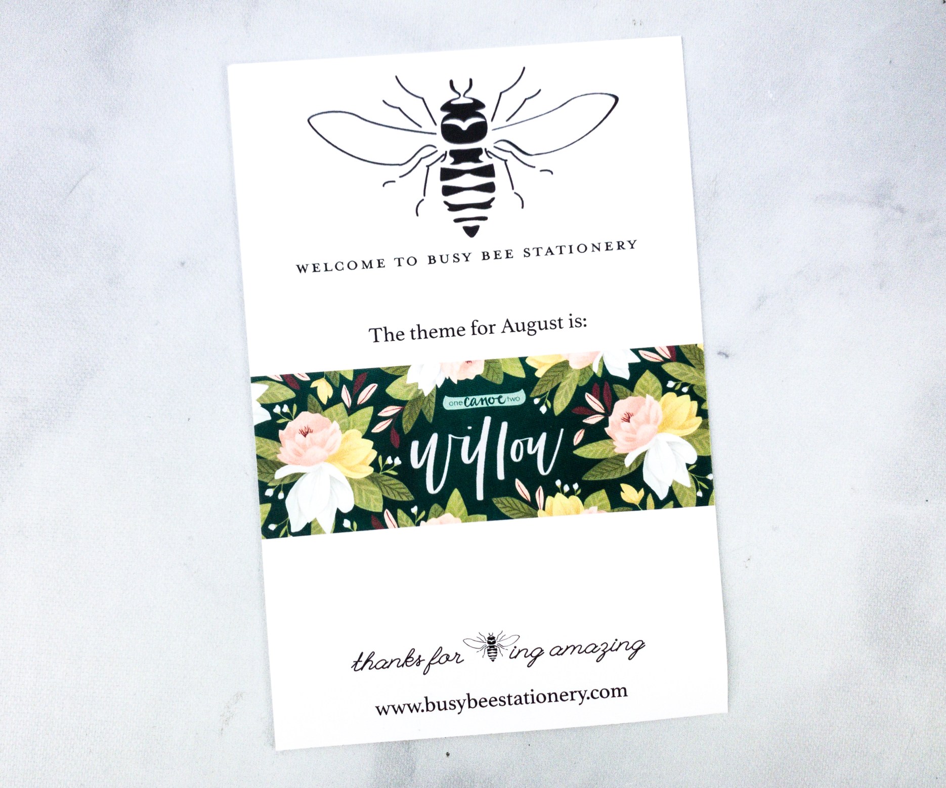 Busy Bee Stationery August 2020 Subscription Box Review - Hello ...