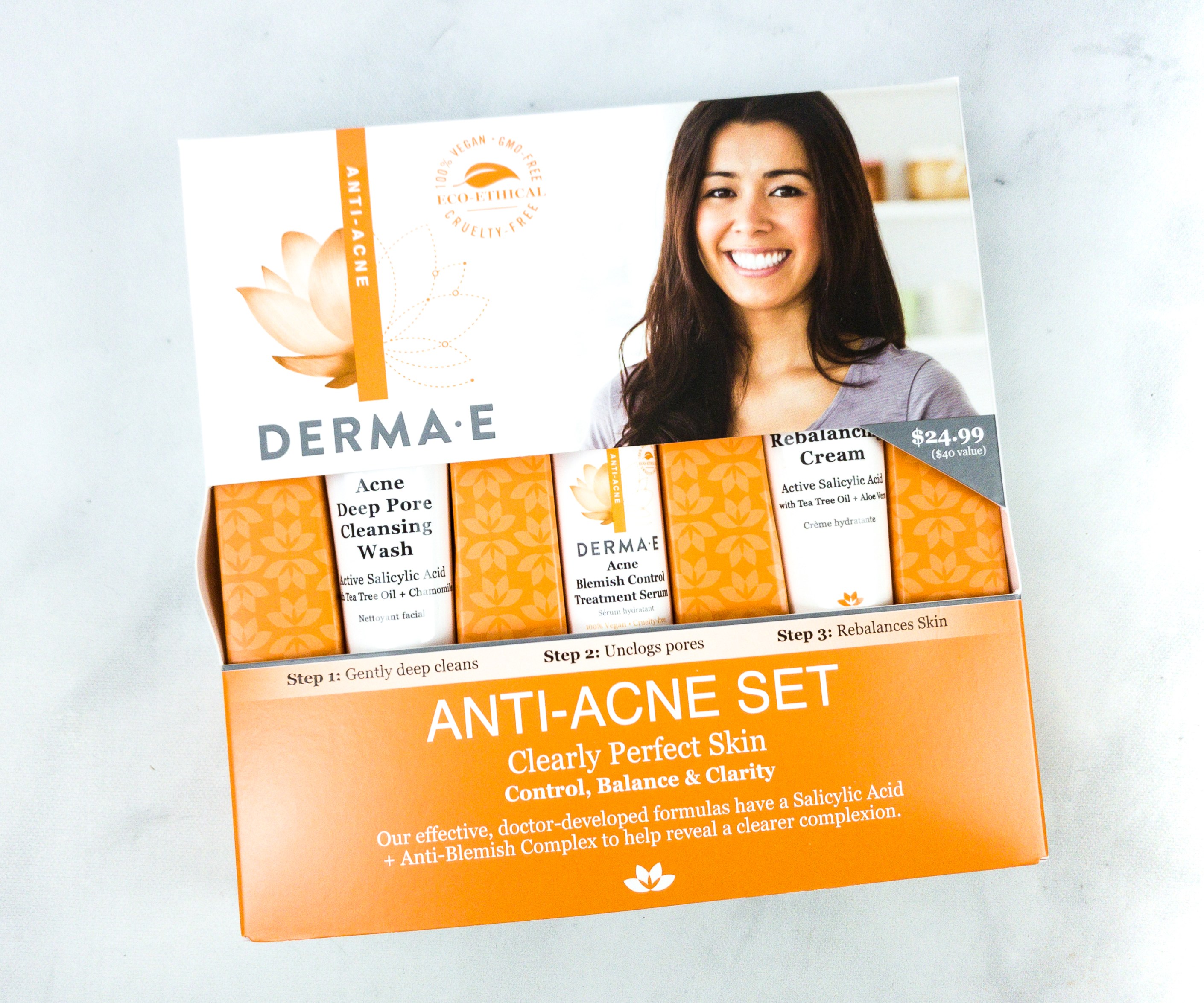 Derma-E ANTI ACNE SET Review - Hello Subscription
