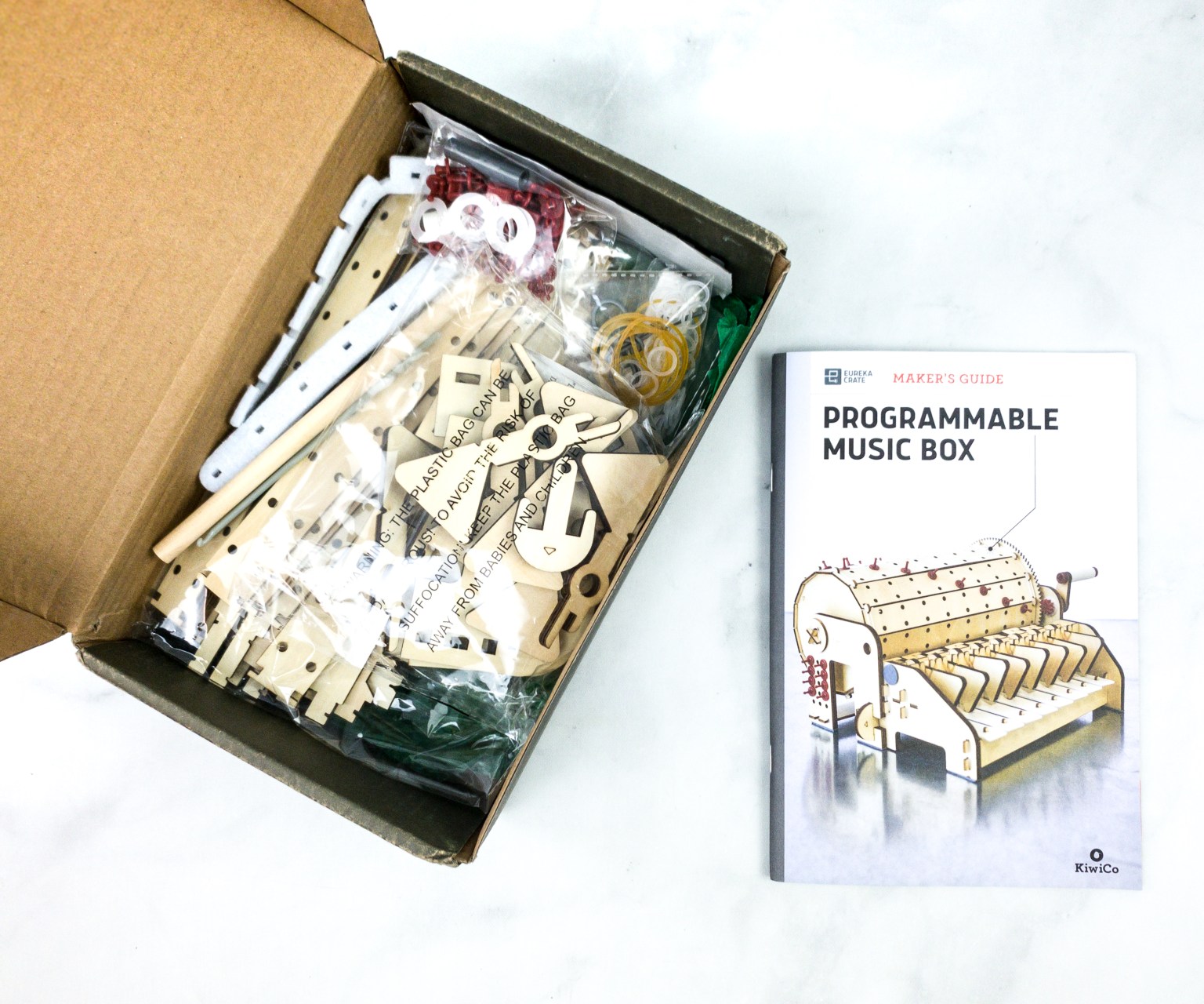 Eureka Crate Review + Coupon - PROGRAMMABLE MUSIC BOX - Hello Subscription