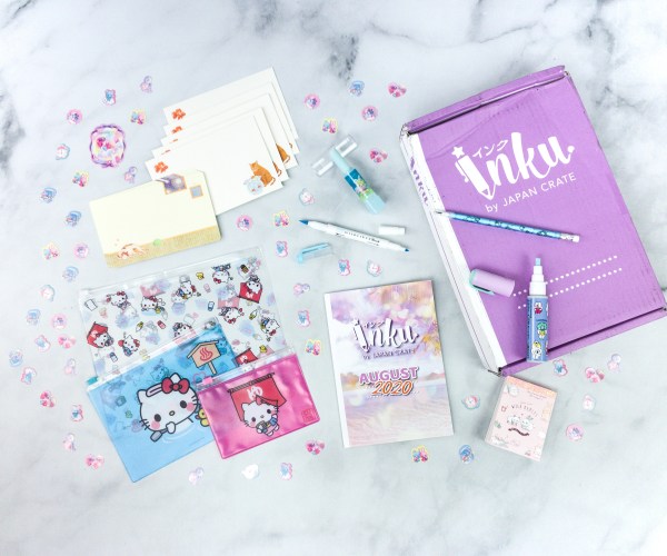 Inku Crate by Japan Crate August 2020 Subscription Box Review + Coupon ...