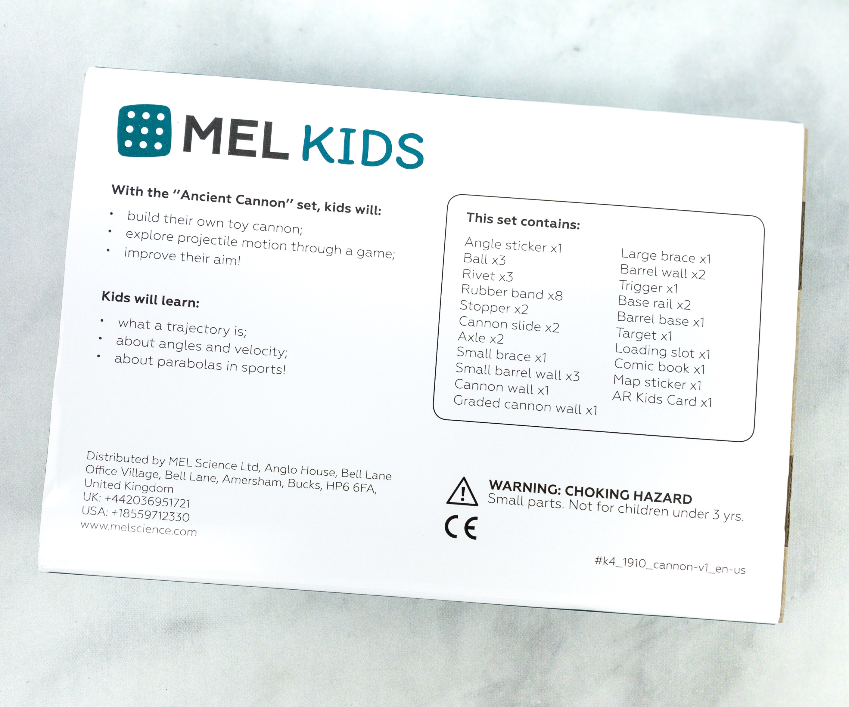 MEL Science Kids Subscription Box Review + Coupon - ANCIENT CANNON ...