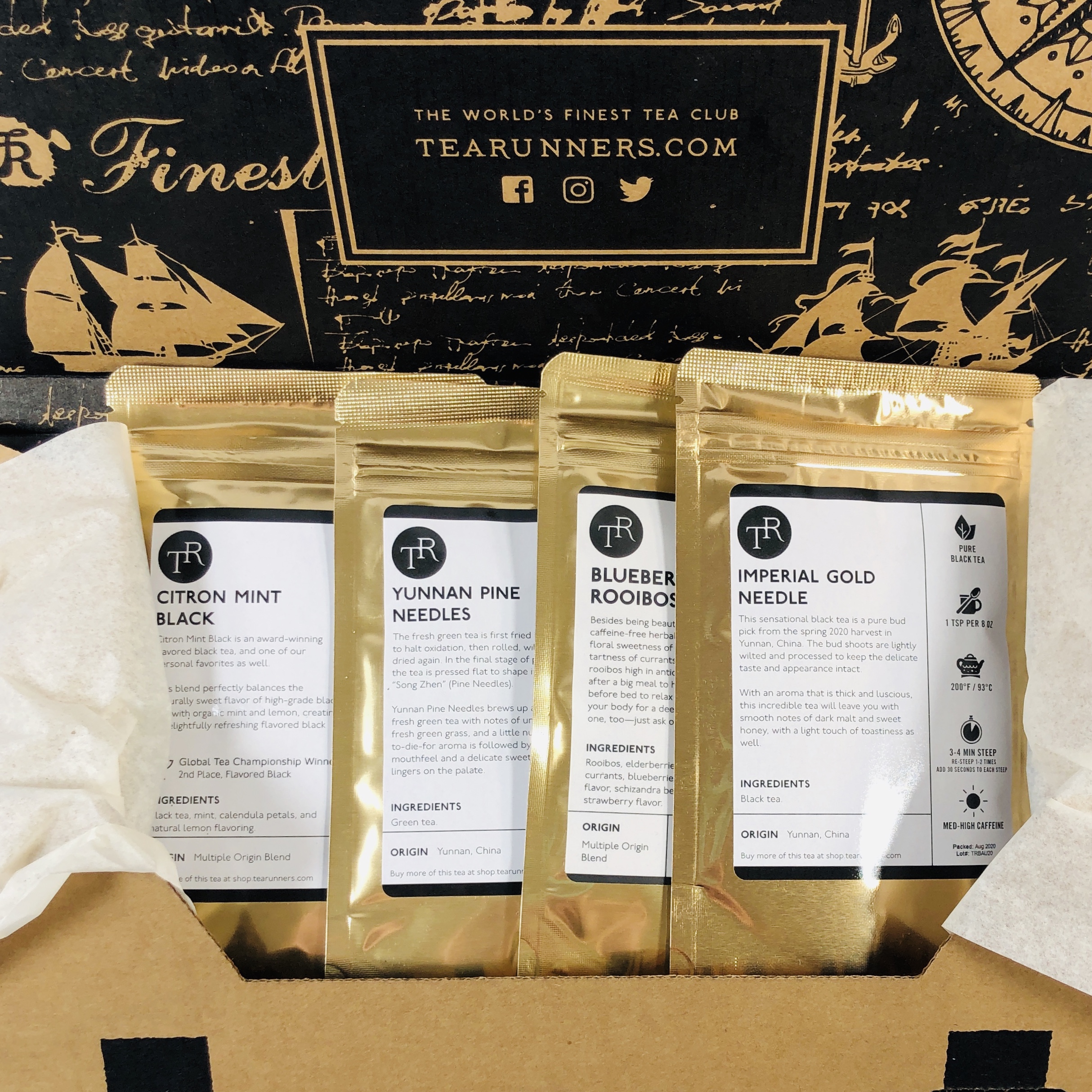 Tea Runners August 2020 Subscription Box Review! - Hello Subscription