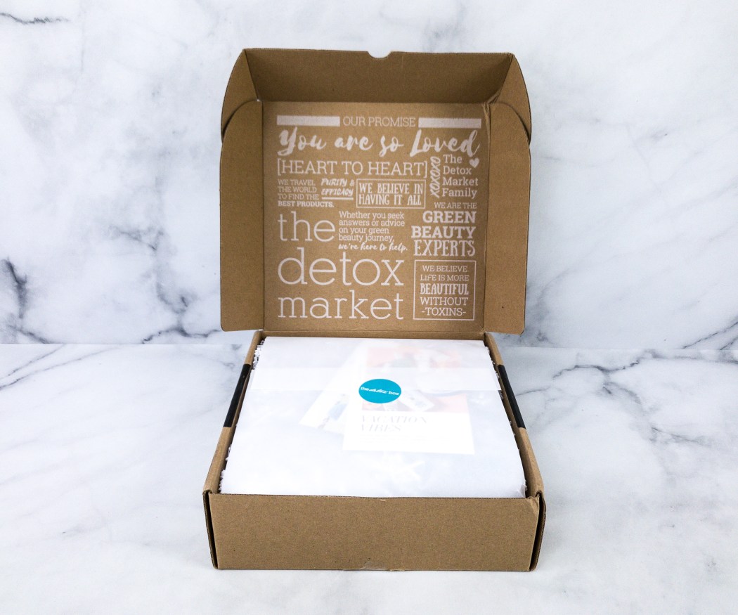The Detox Box August 2020 Subscription Box Review - Hello Subscription