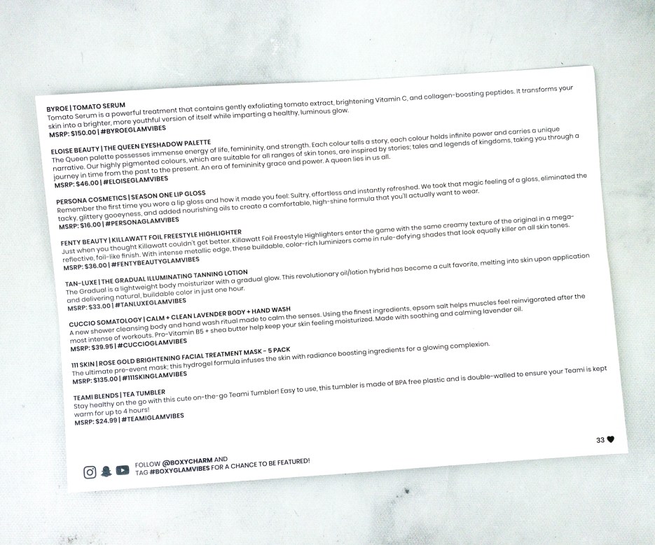 BoxyLuxe September 2020 Review + Coupon - Hello Subscription