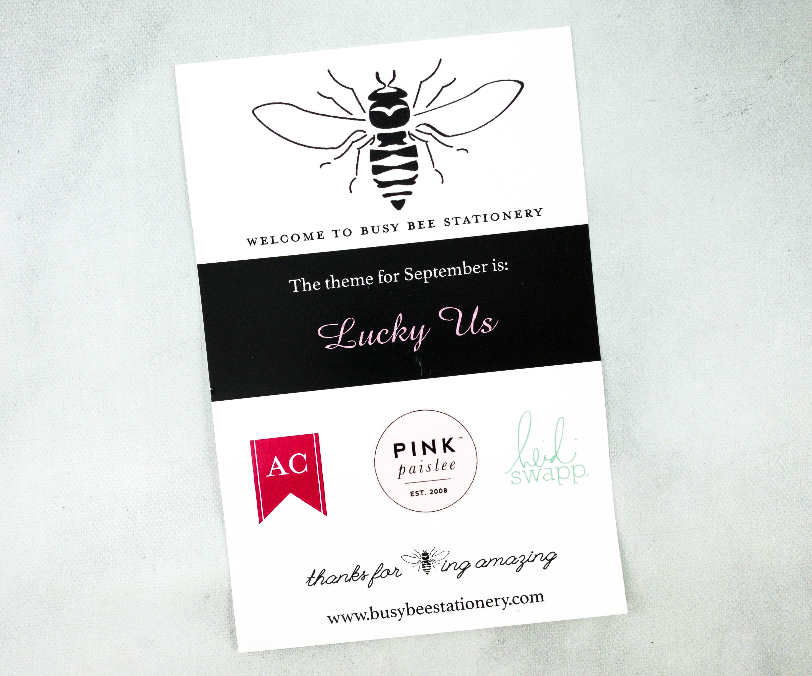 Busy Bee Stationery September 2020 Subscription Box Review - Hello ...