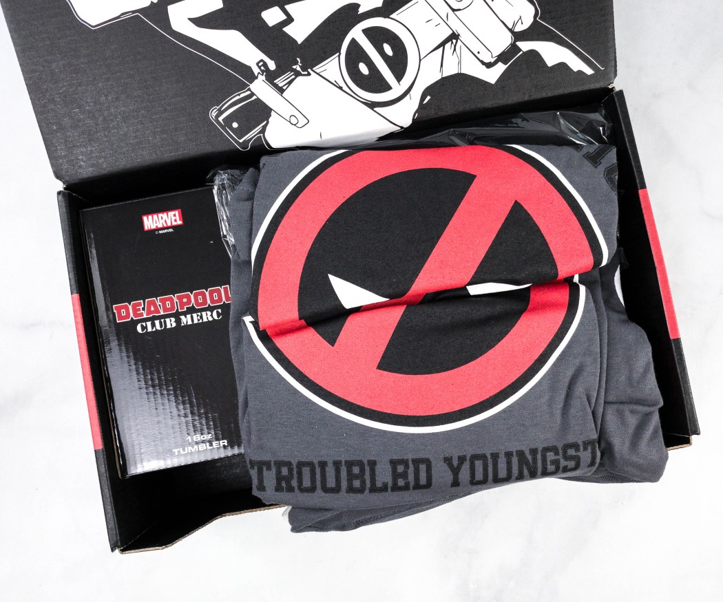 Deadpool Club Merc Fall 2020 Subscription Box Review + Coupon - Hello ...
