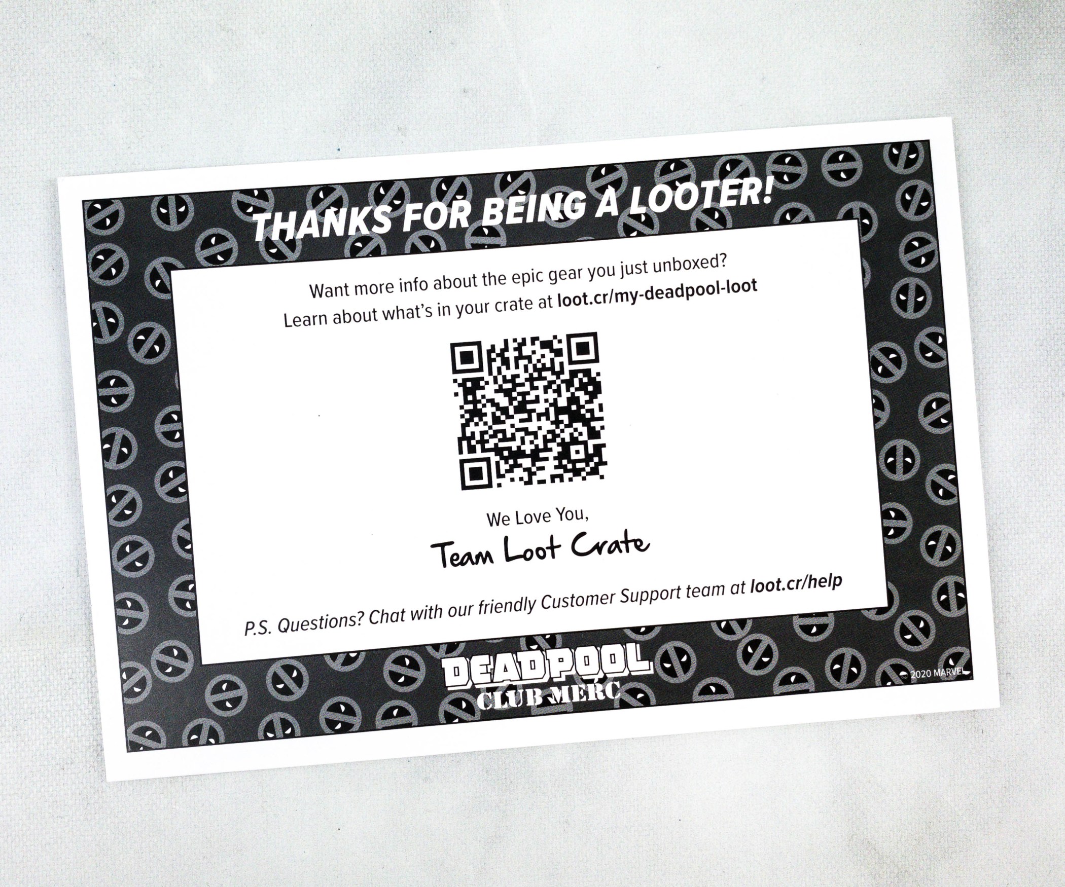 Deadpool Club Merc Fall 2020 Subscription Box Review + Coupon - Hello ...