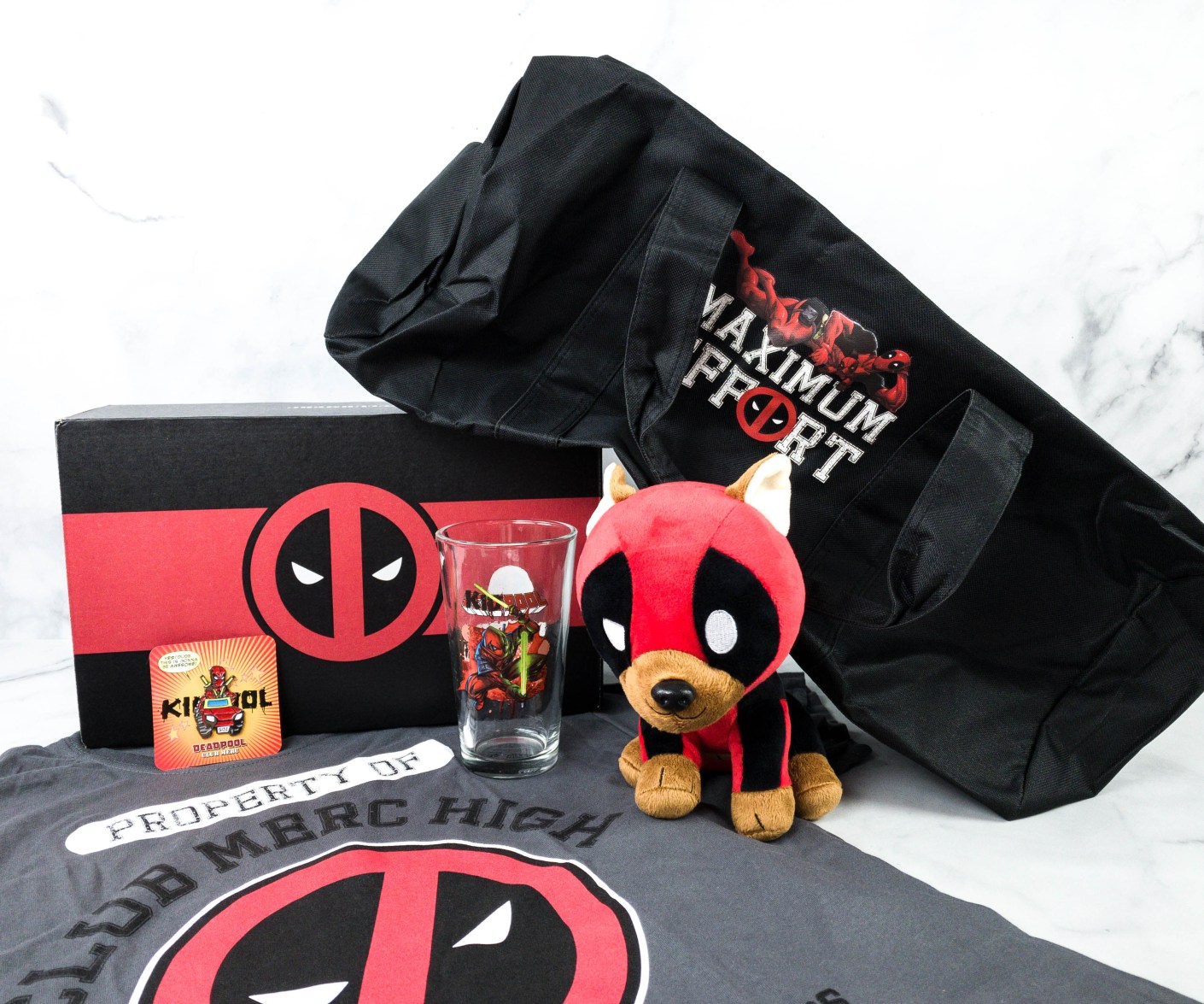 Deadpool Club Merc Fall 2020 Subscription Box Review + Coupon - Hello ...