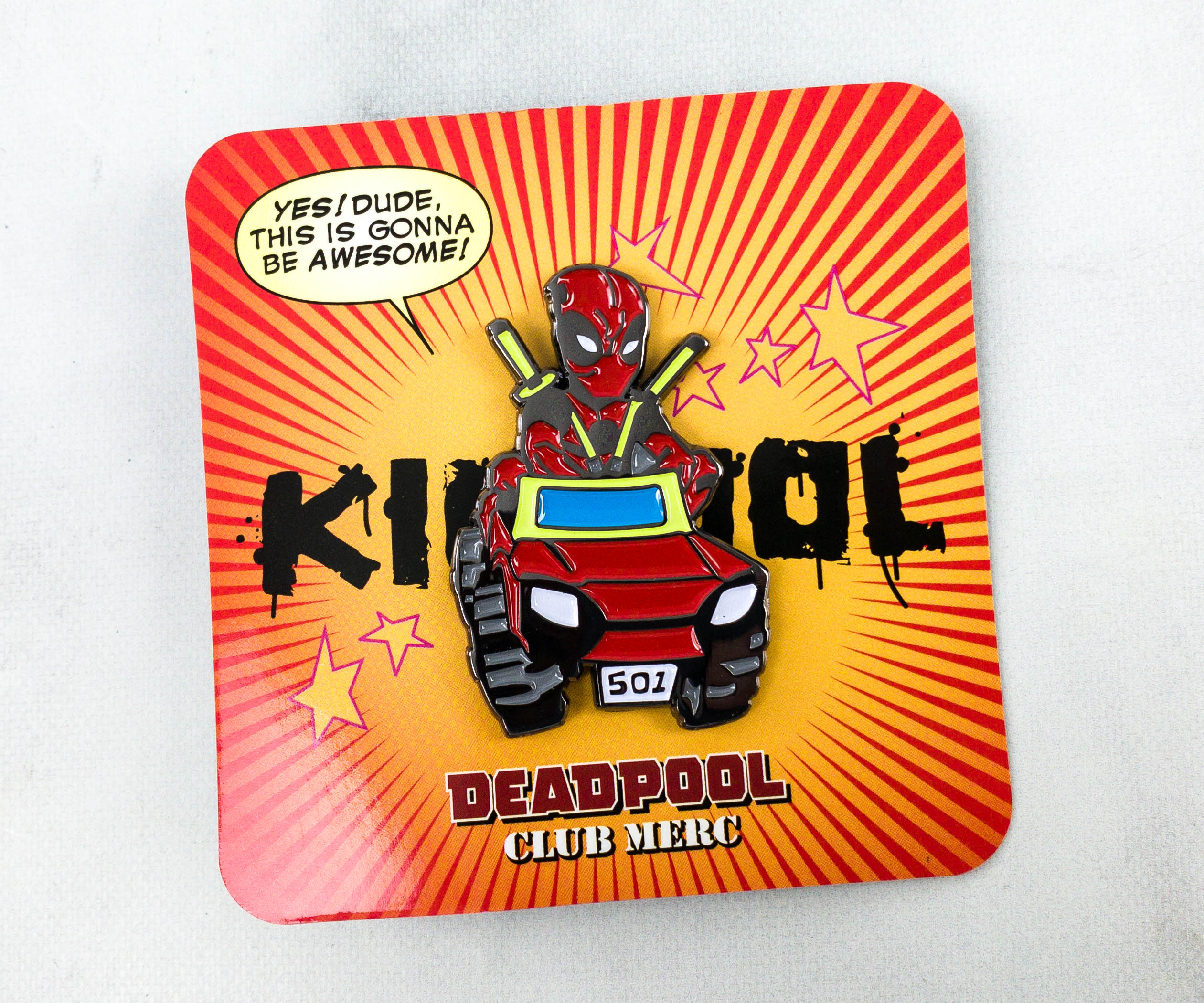 Deadpool Club Merc Fall 2020 Subscription Box Review + Coupon - Hello ...