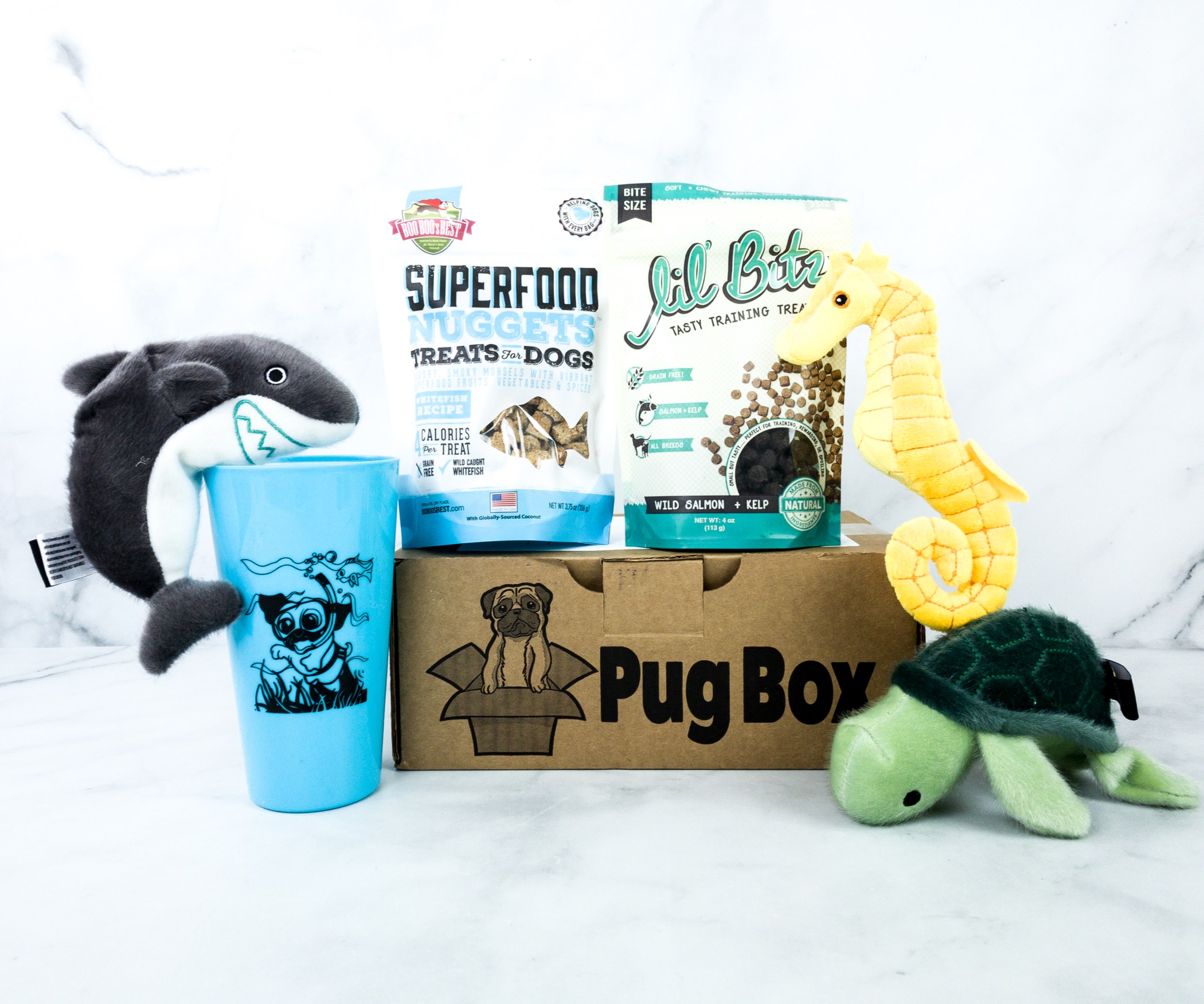 Pug Box August 2020 Subscription Box Review + Coupon - Hello Subscription