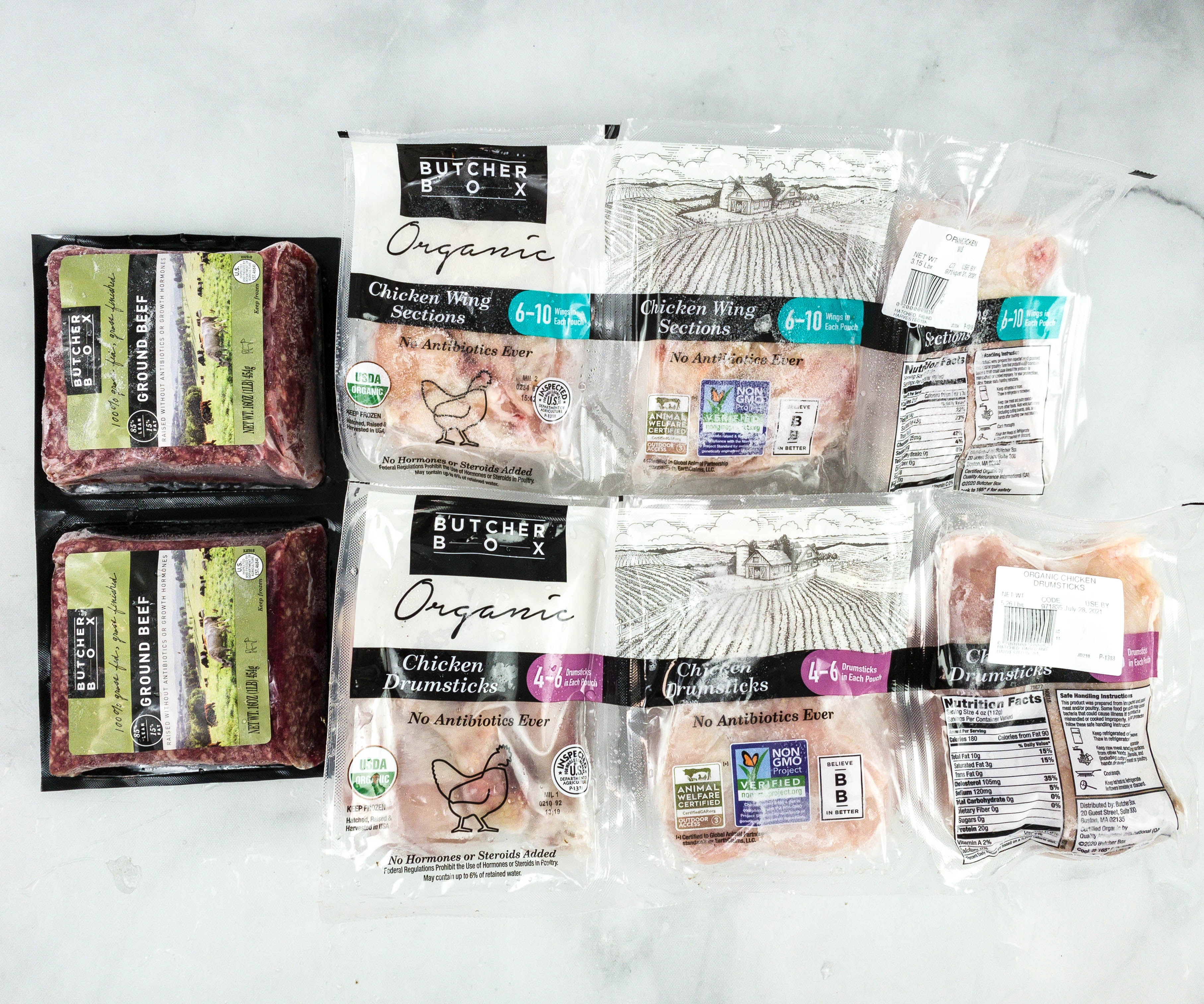 Butcher Box September 2020 Subscription Box Review - BEEF & PORK BOX ...