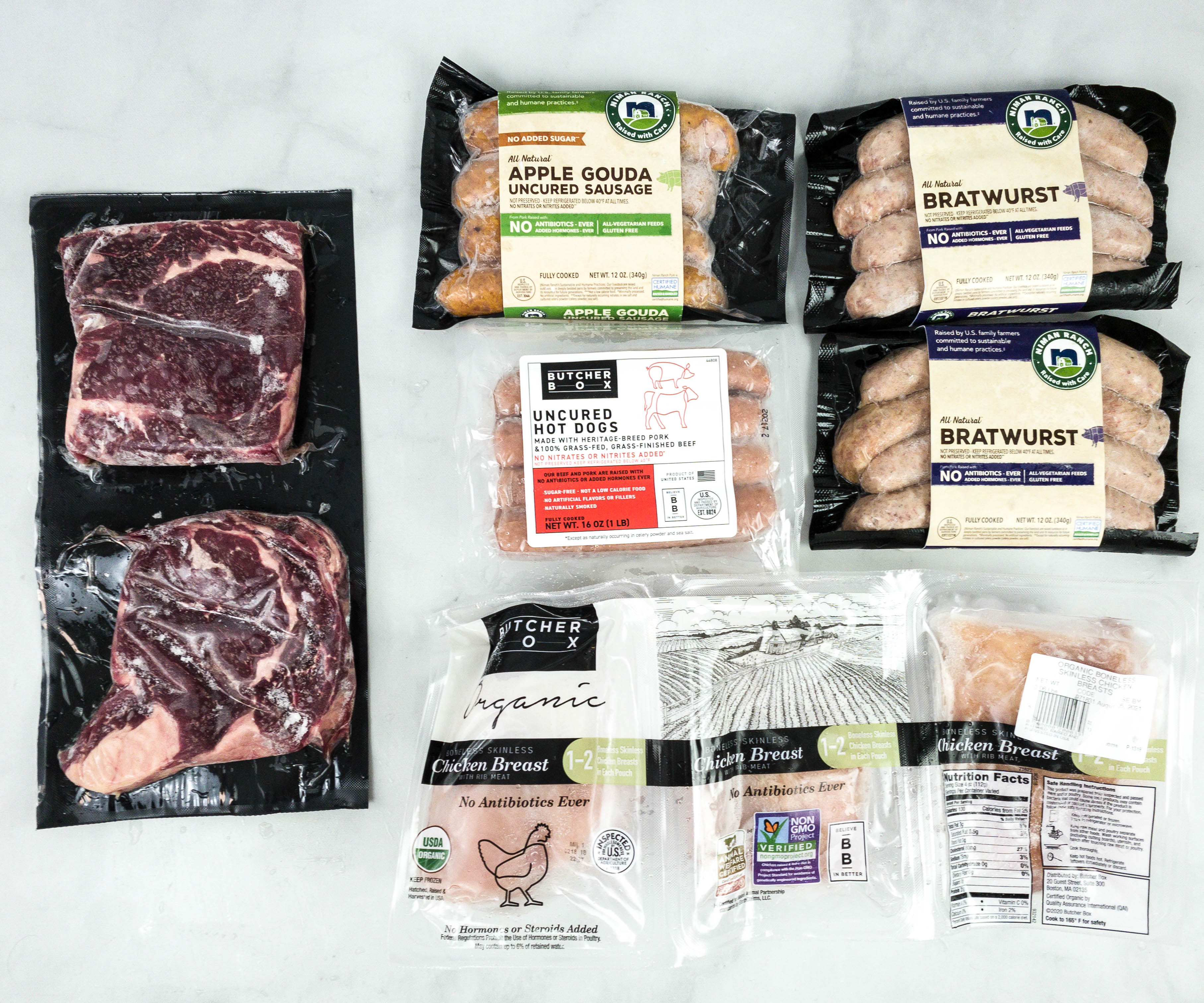 Butcher Box September 2020 Subscription Box Review - BEEF & PORK BOX ...