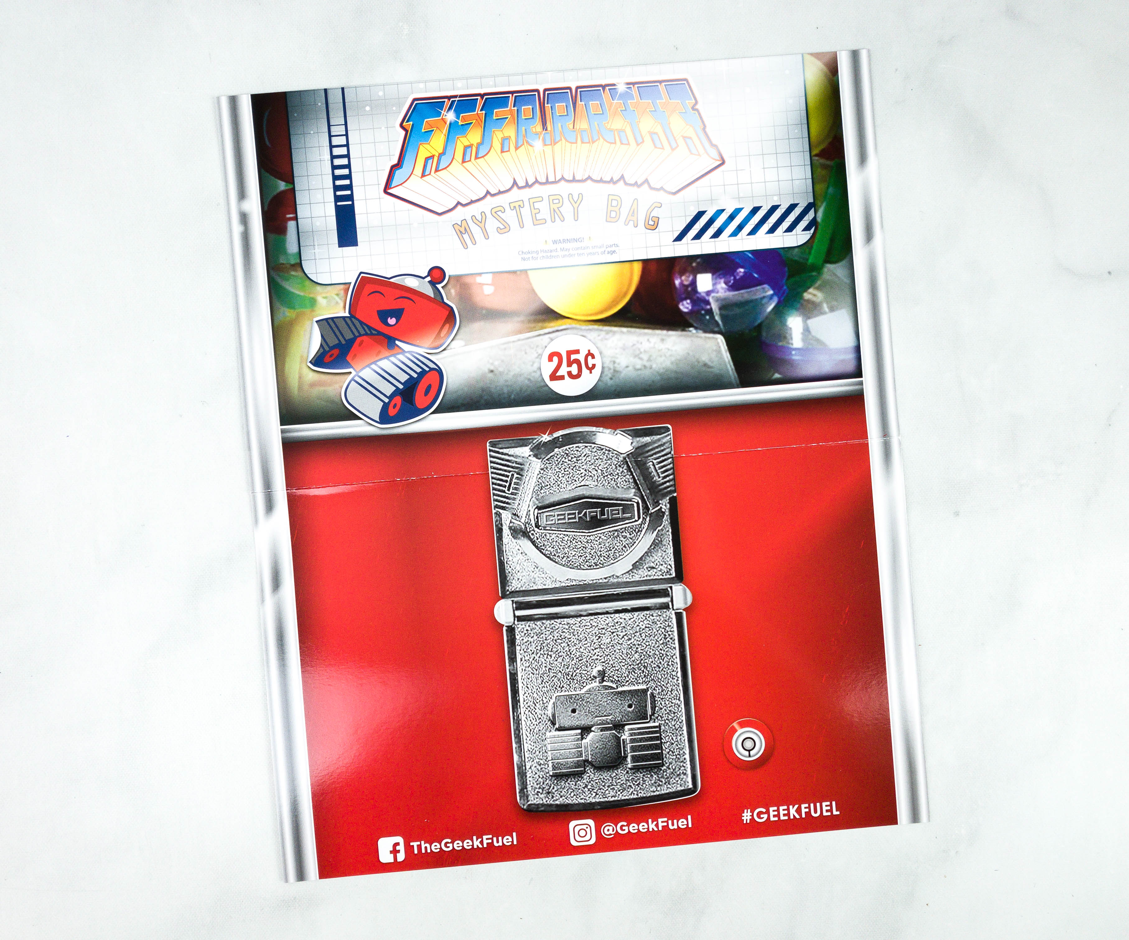 Geek Fuel September 2020 Subscription Box Review - Hello Subscription