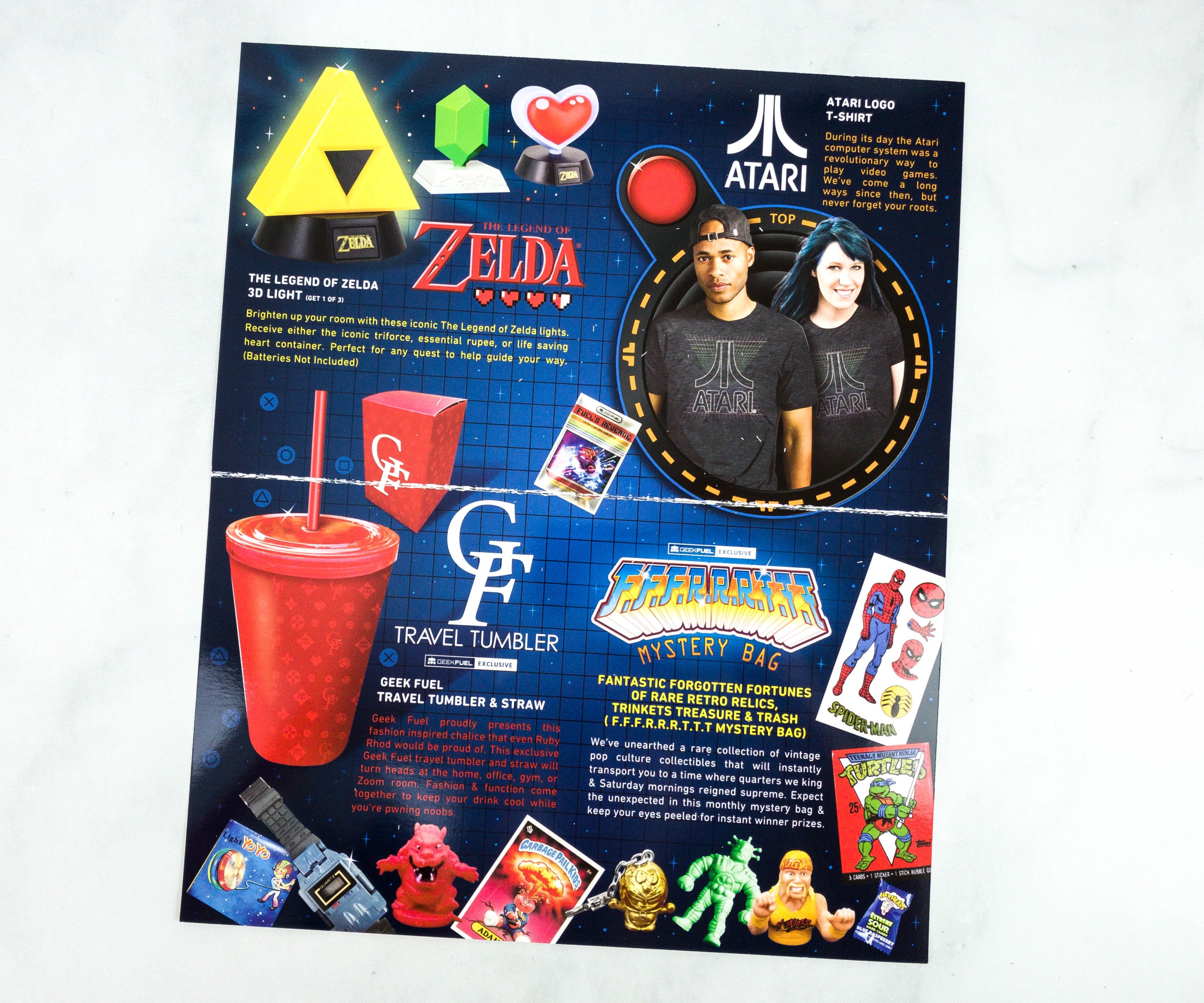 Geek Fuel September 2020 Subscription Box Review - Hello Subscription