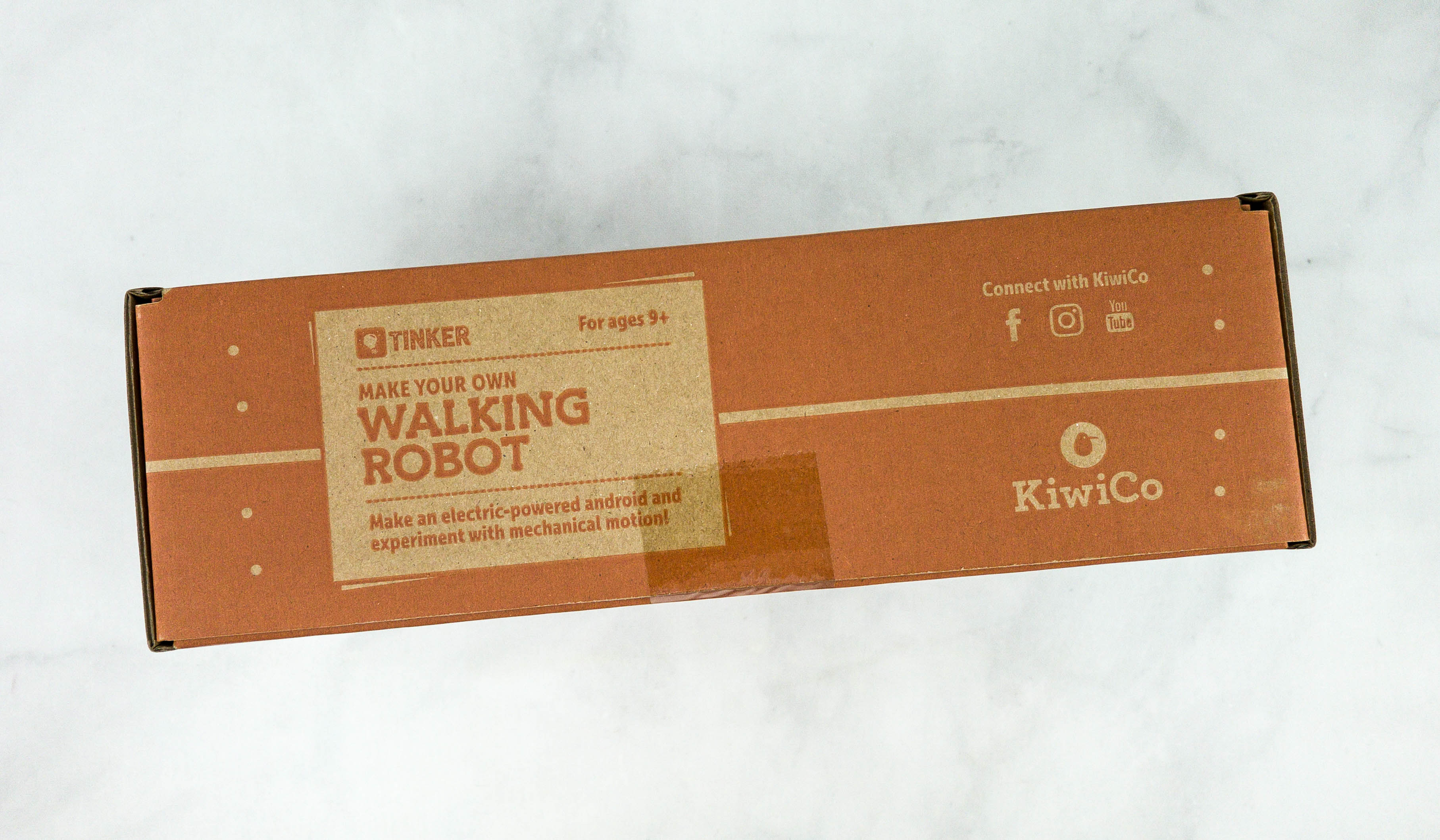 KiwiCo Tinker Crate Review & Coupon - WALKING ROBOT - Hello Subscription