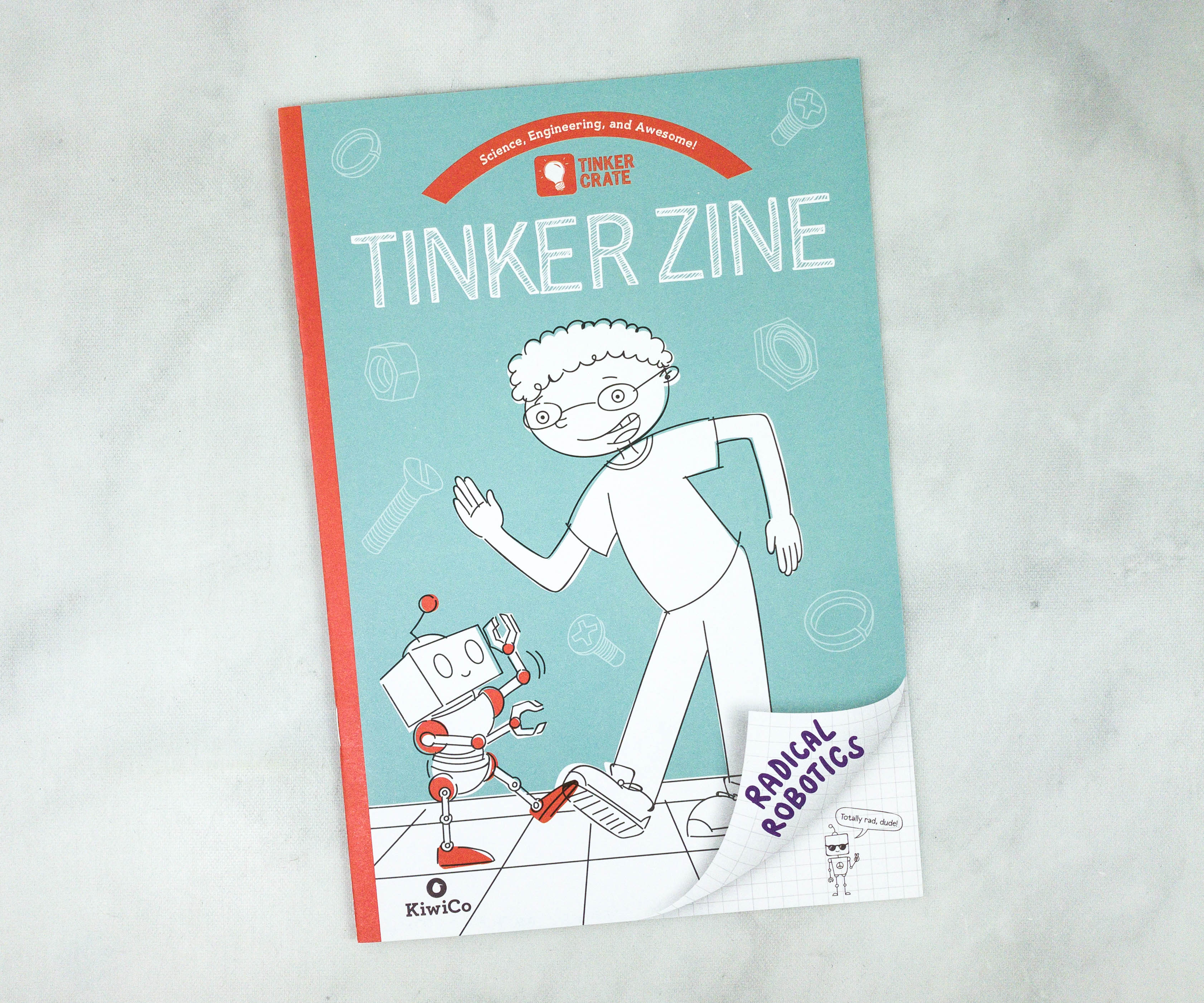 KiwiCo Tinker Crate Review & Coupon - WALKING ROBOT - Hello Subscription