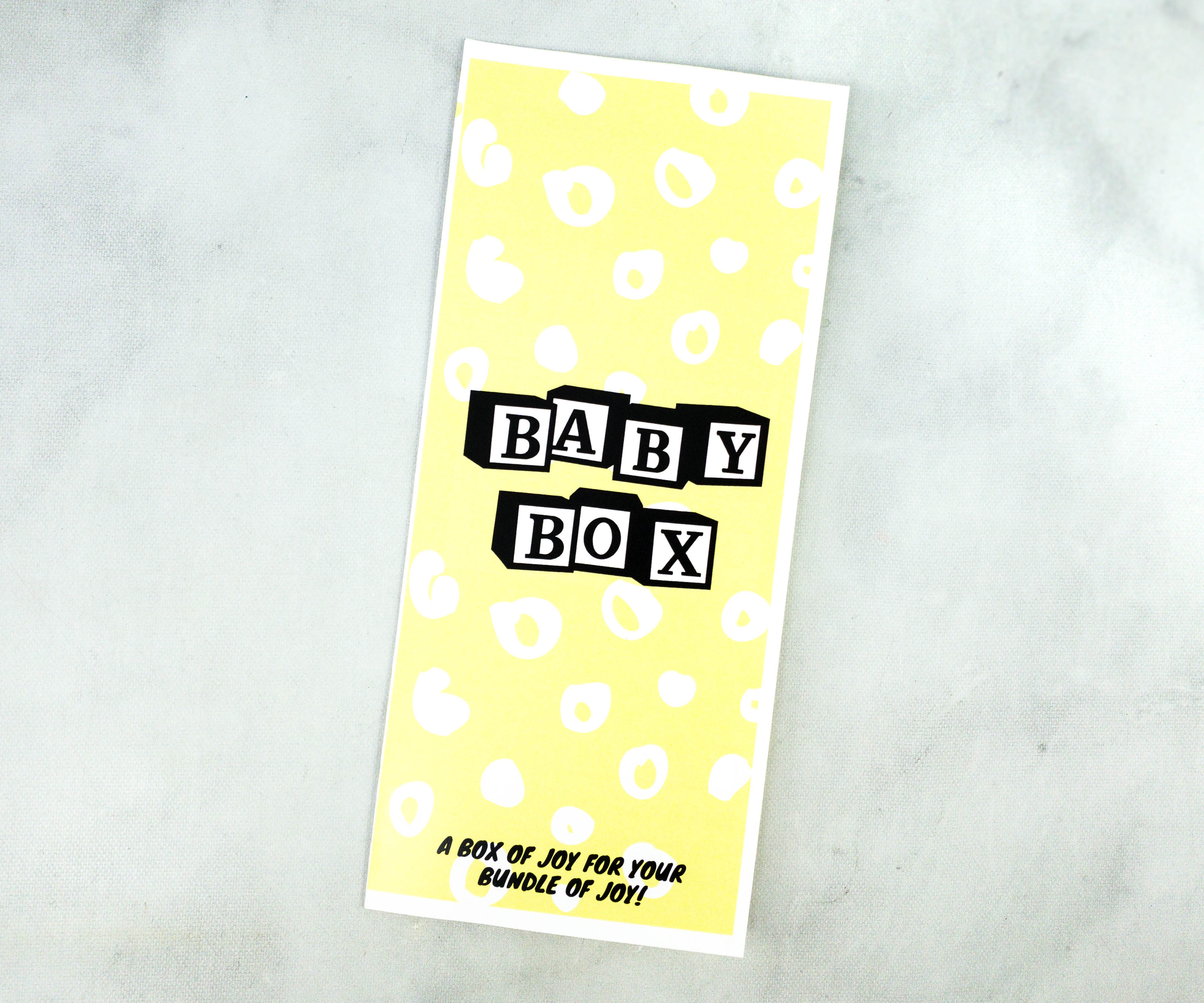 123 Baby Box November 2020 Subscription Box Review - Hello Subscription