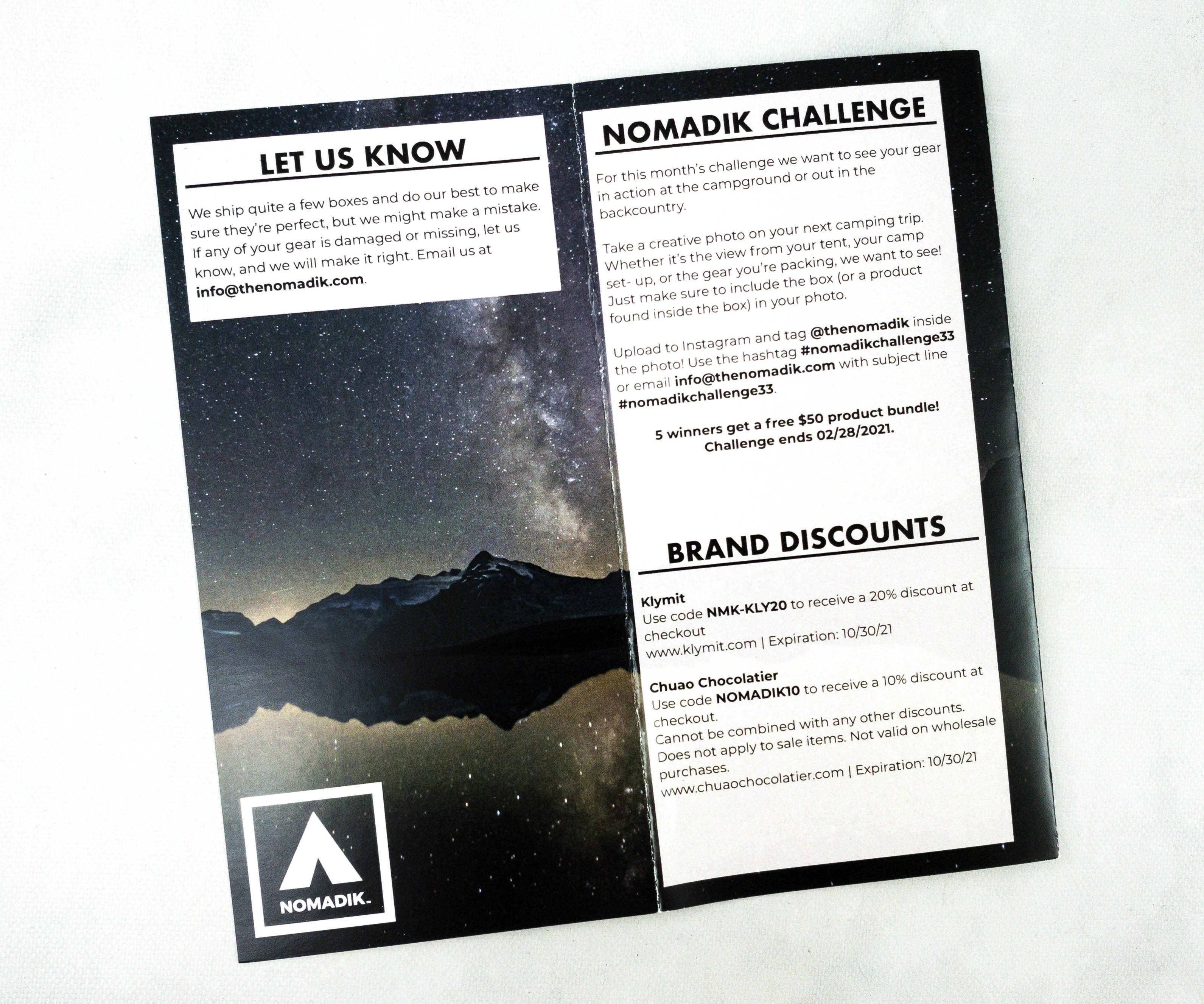 Nomadik January 2021 Subscription Box Review + Coupon - Hello Subscription