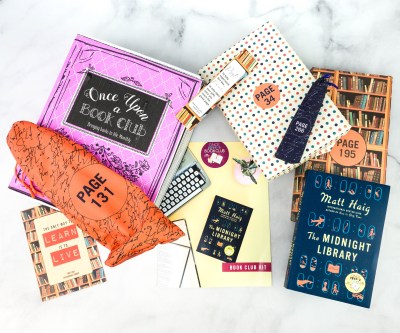 Once Upon a Book Club September 2020 Subscription Box Review + Coupon ...