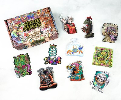 Sticker Savages August 2020 Subscription Box Review + Coupon - hello ...