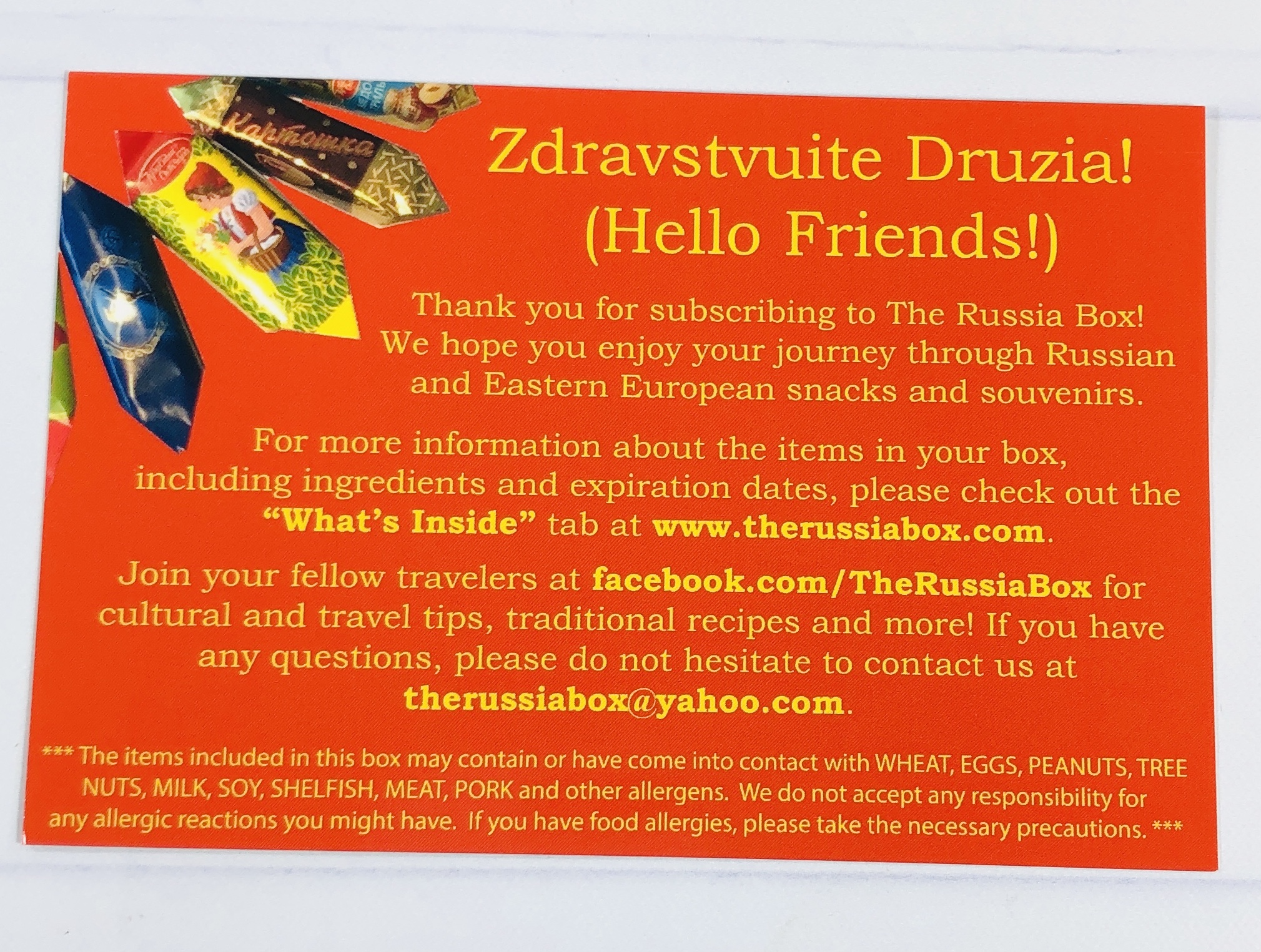 The Russia Box November 2020 Subscription Box Review + Coupons - Hello ...