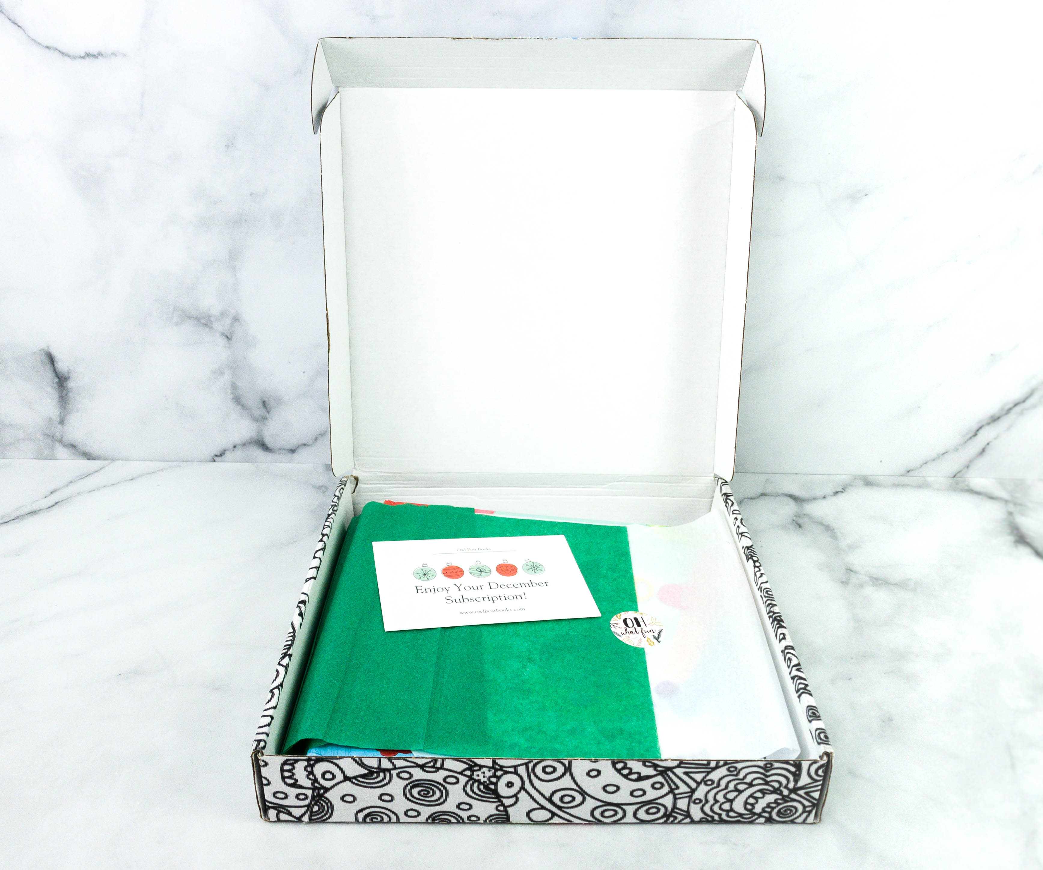 Owl Post Books Imagination Box December 2020 Subscription Box Review ...