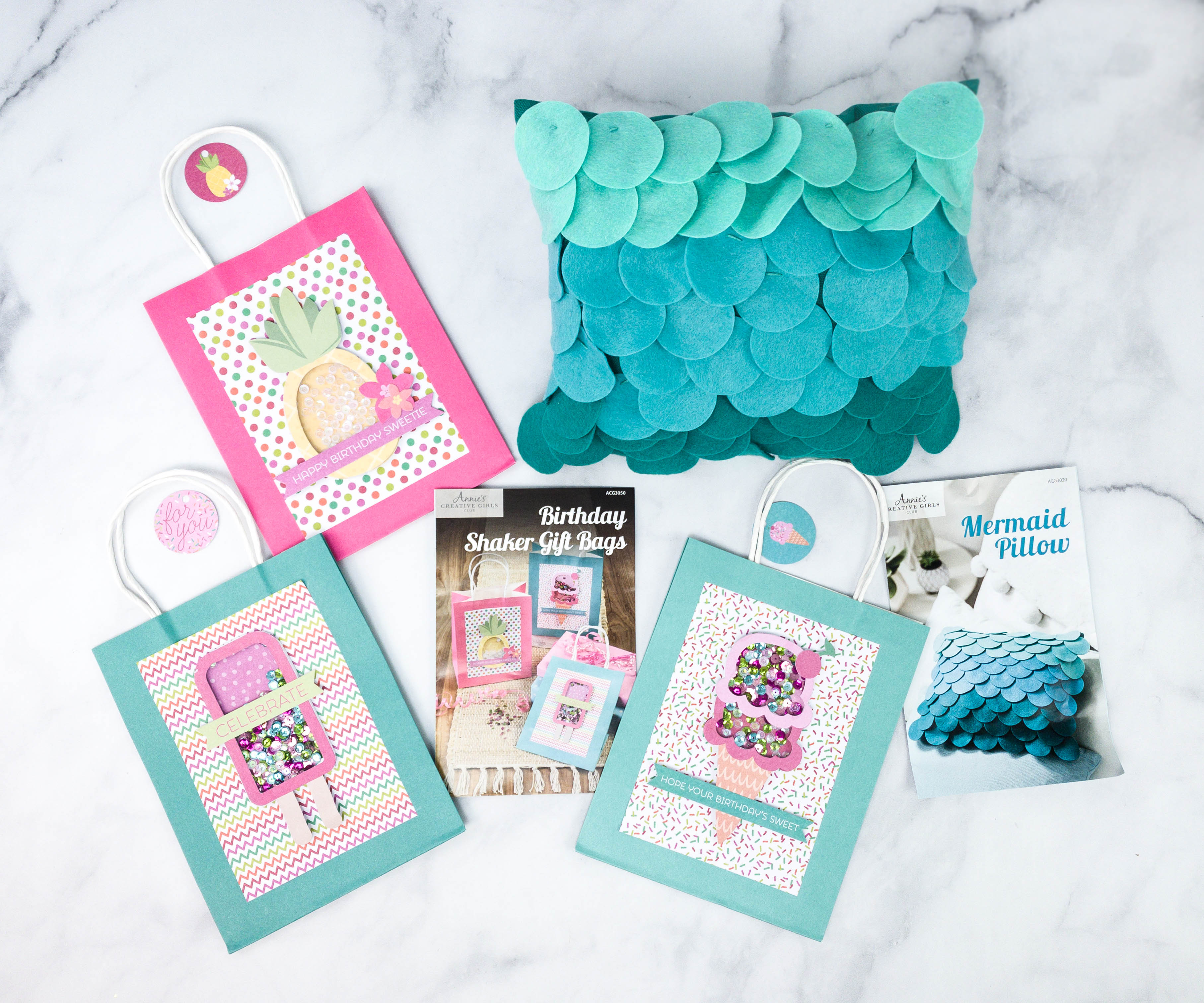 Annie's Creative Girls Club Review + 80% Off Coupon - Mermaid Pillow ...
