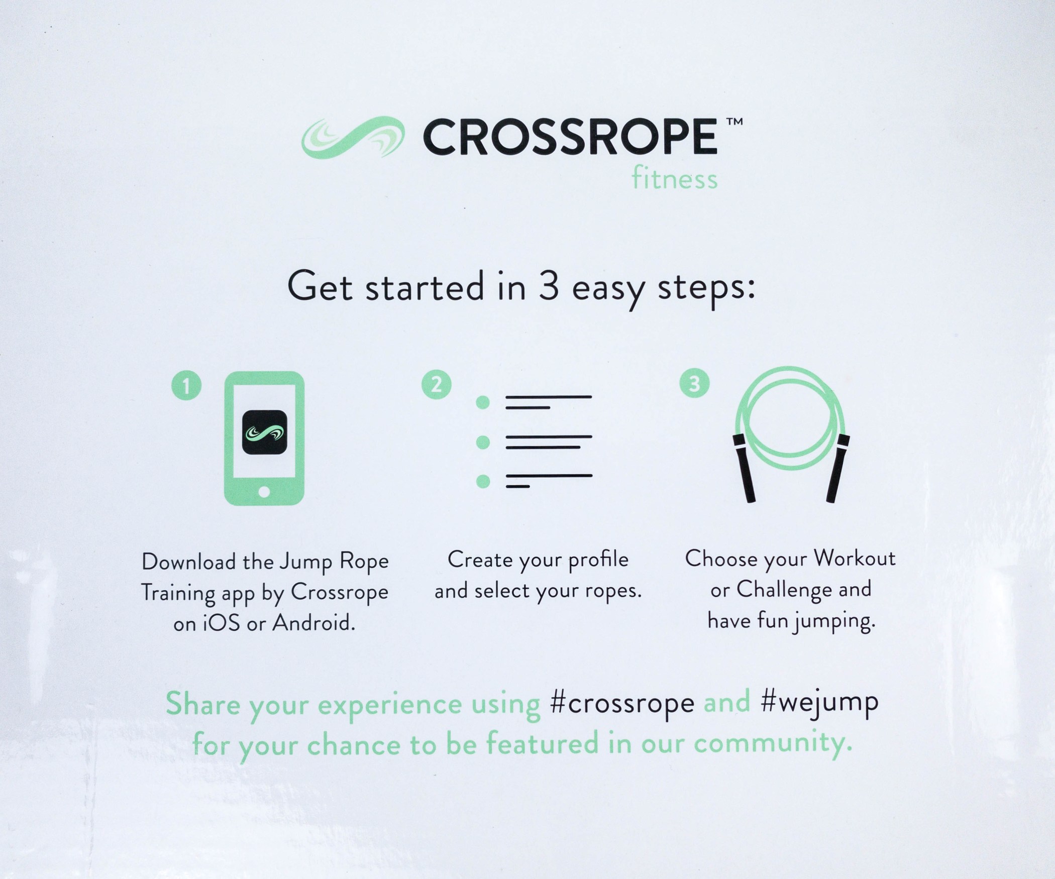 Crossrope Get Lean Jump Rope Bundle Review - Hello Subscription