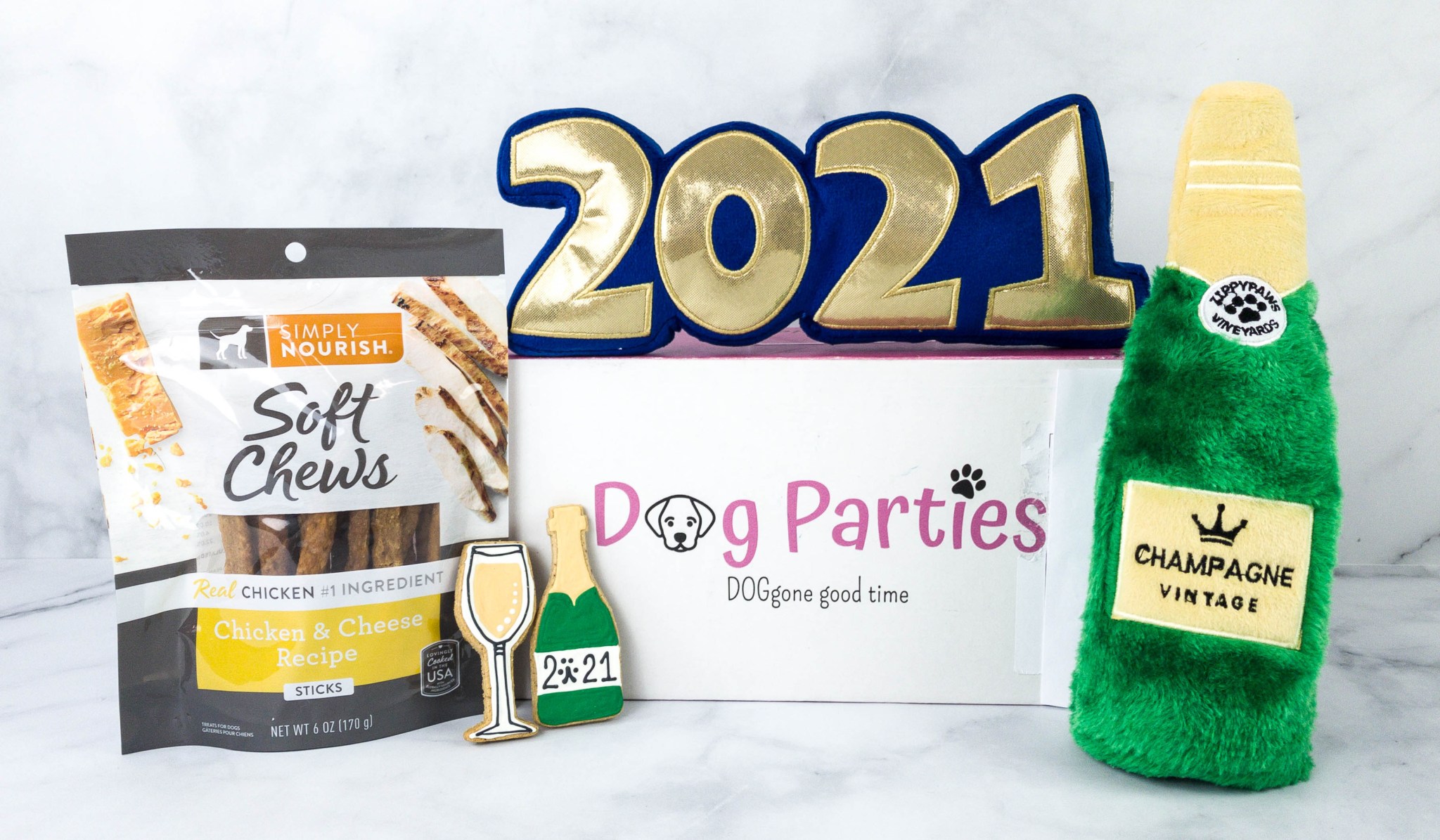 Dog Parties Subscription Box Review - January 2021 - Hello Subscription