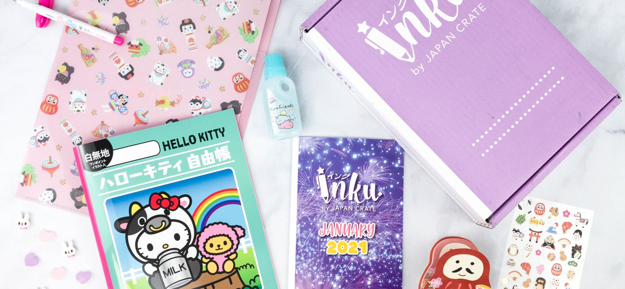 Inku Crate Reviews - Hello Subscription