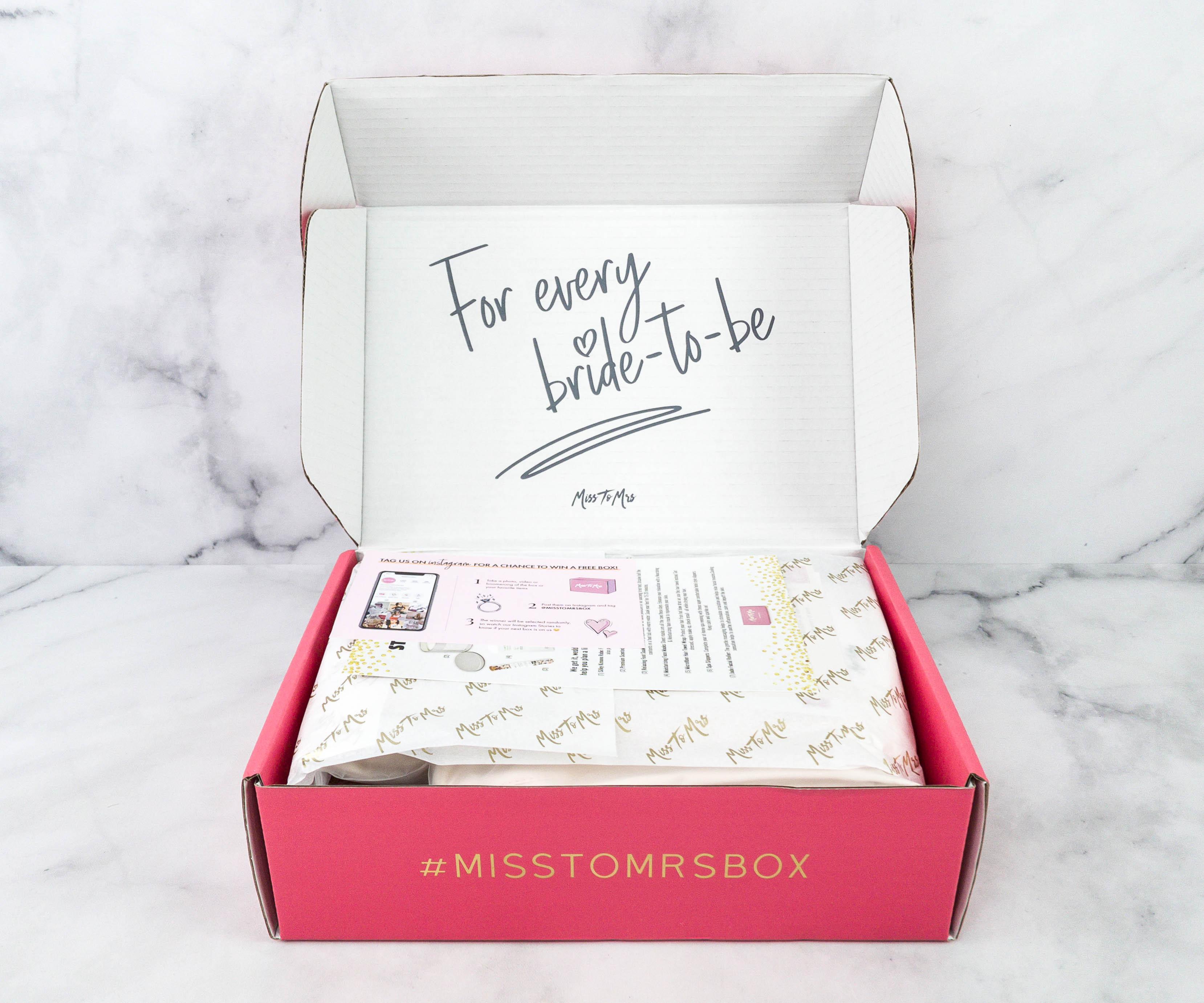 Miss To Mrs Bridal Box January 2021 Review + Coupon - Hello Subscription