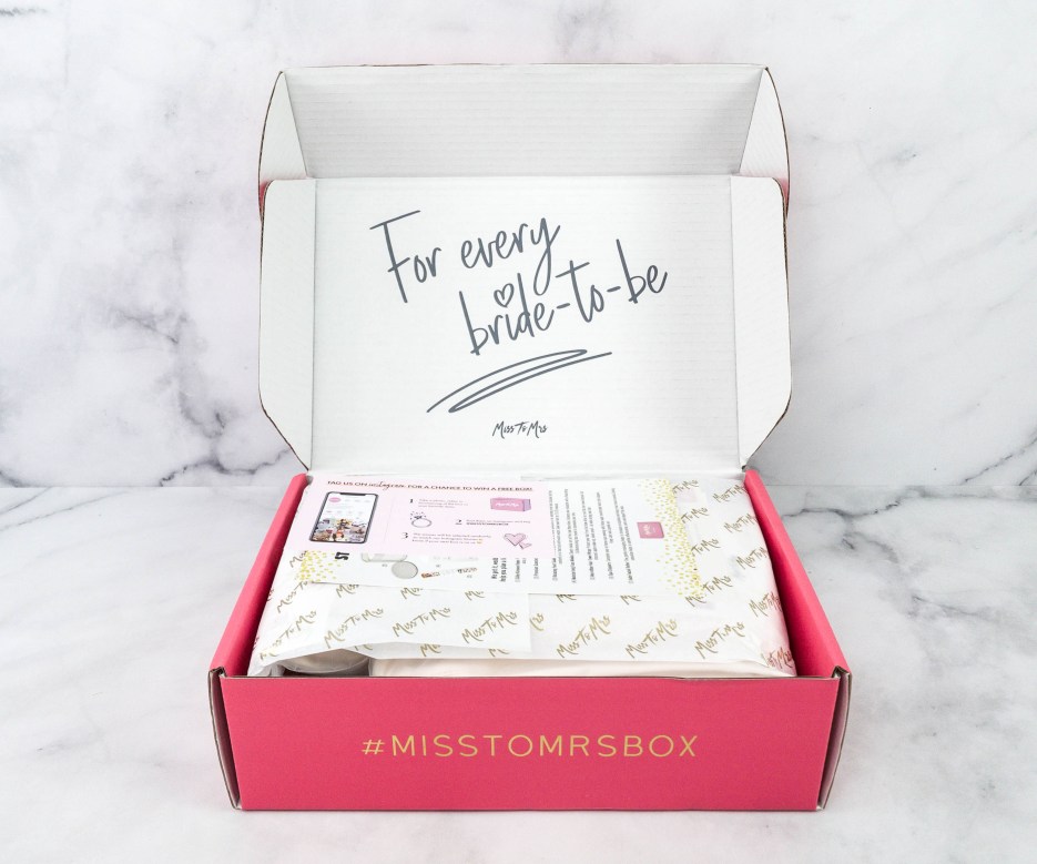 Miss To Mrs Bridal Box January 2021 Review + Coupon - Hello Subscription