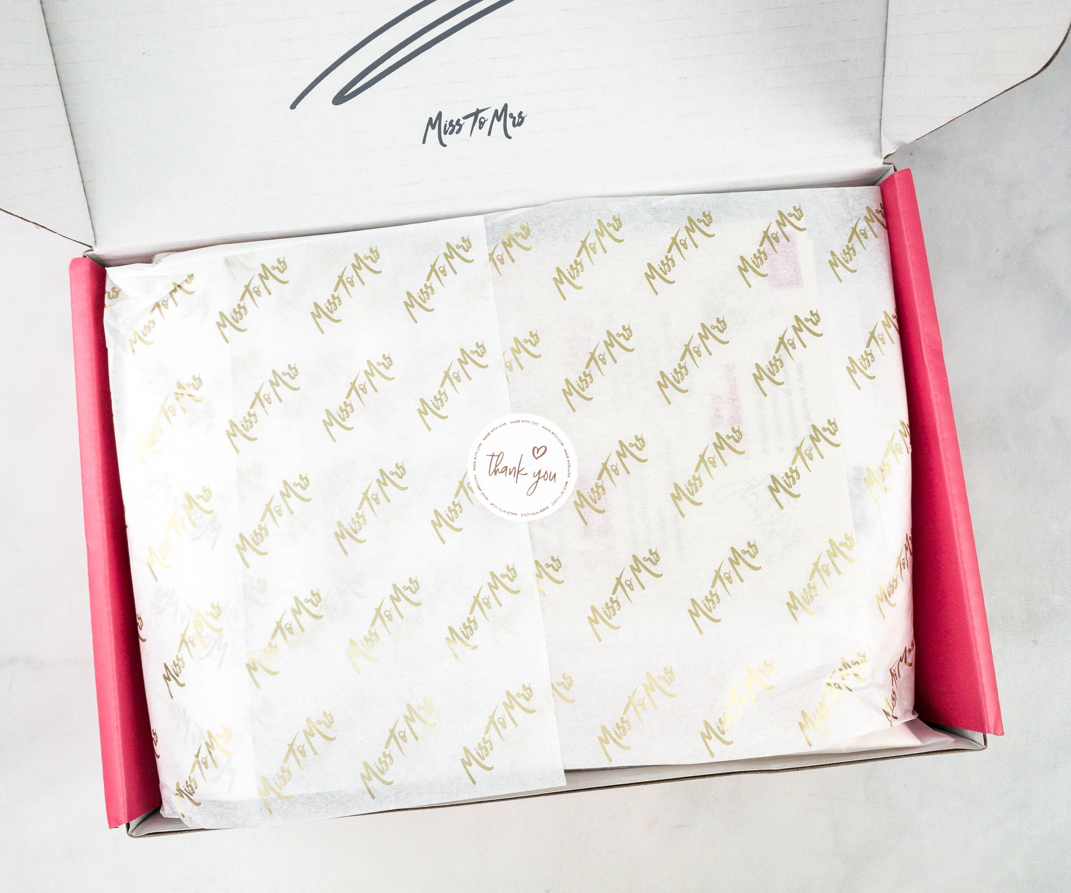 Miss To Mrs Bridal Box January 2021 Review + Coupon - Hello Subscription