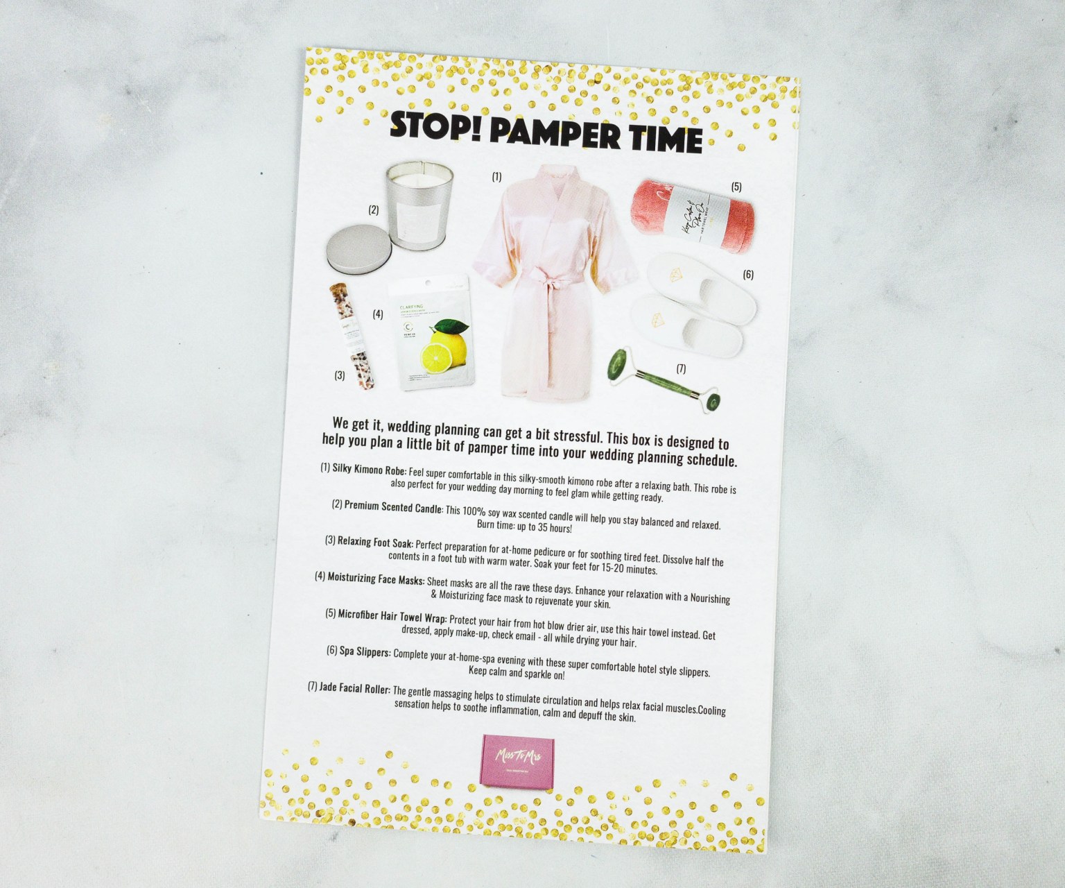 Miss To Mrs Bridal Box January 2021 Review + Coupon - Hello Subscription