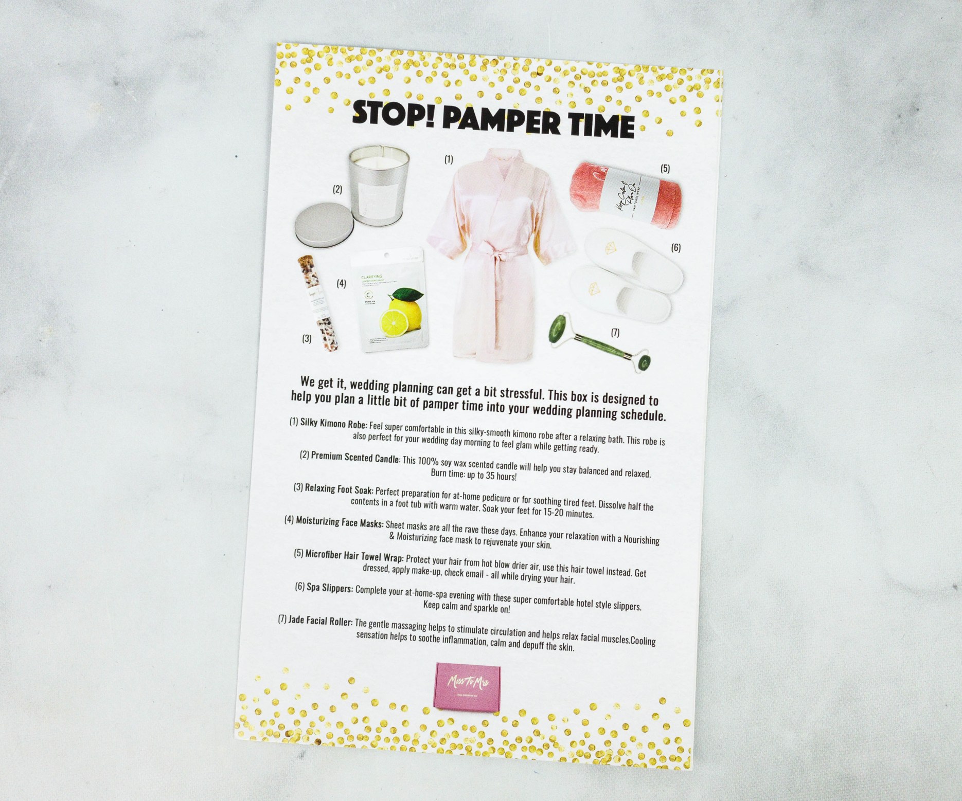 Miss To Mrs Bridal Box January 2021 Review + Coupon - Hello Subscription