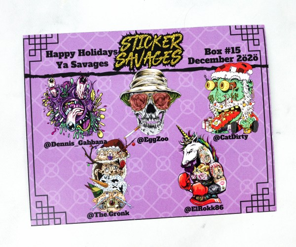 Sticker Savages December 2020 Subscription Box Review + Coupon - Hello ...