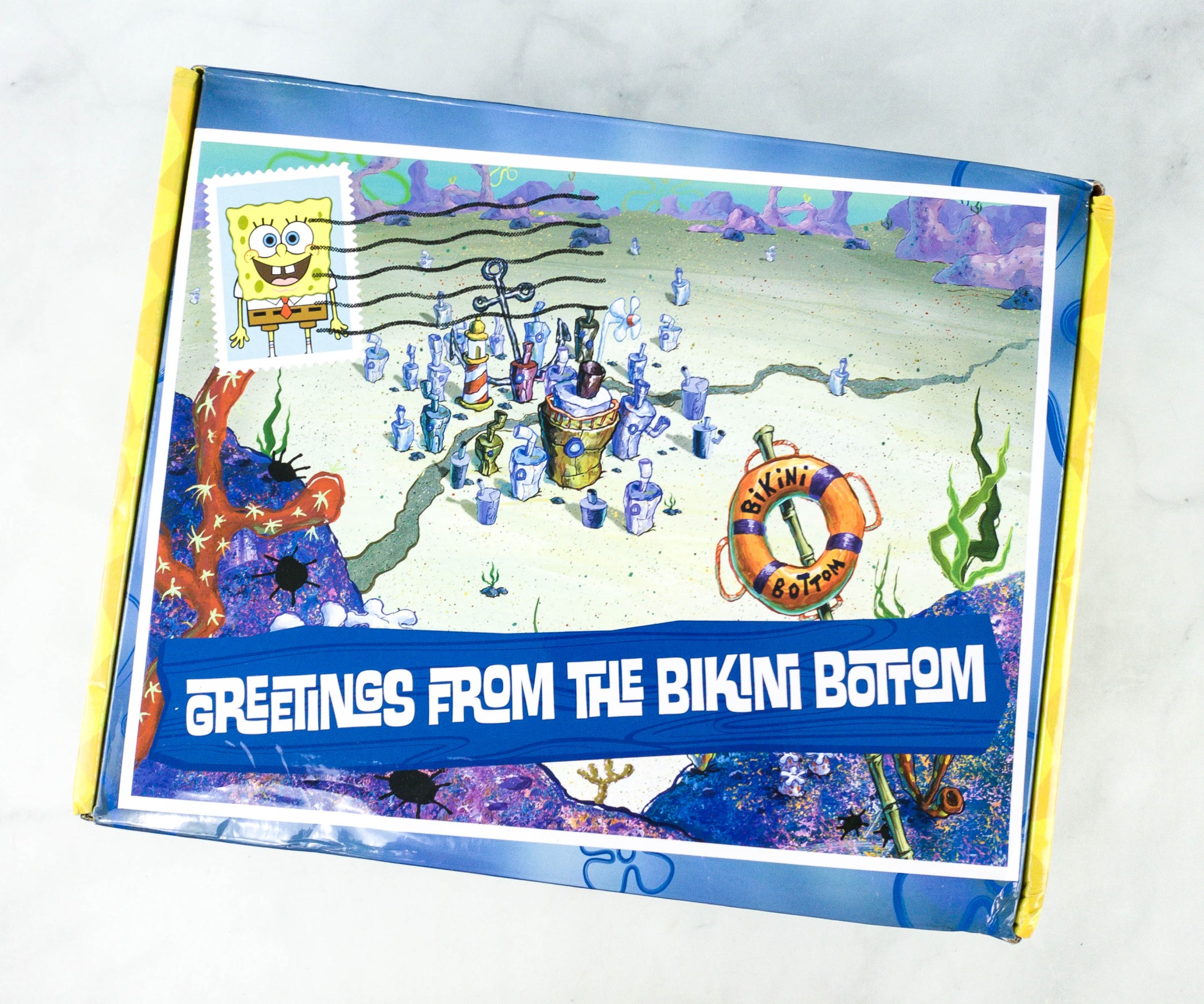 Bikini Bottom Box Winter 2020 Spongebob Squarepants Subscription Box ...