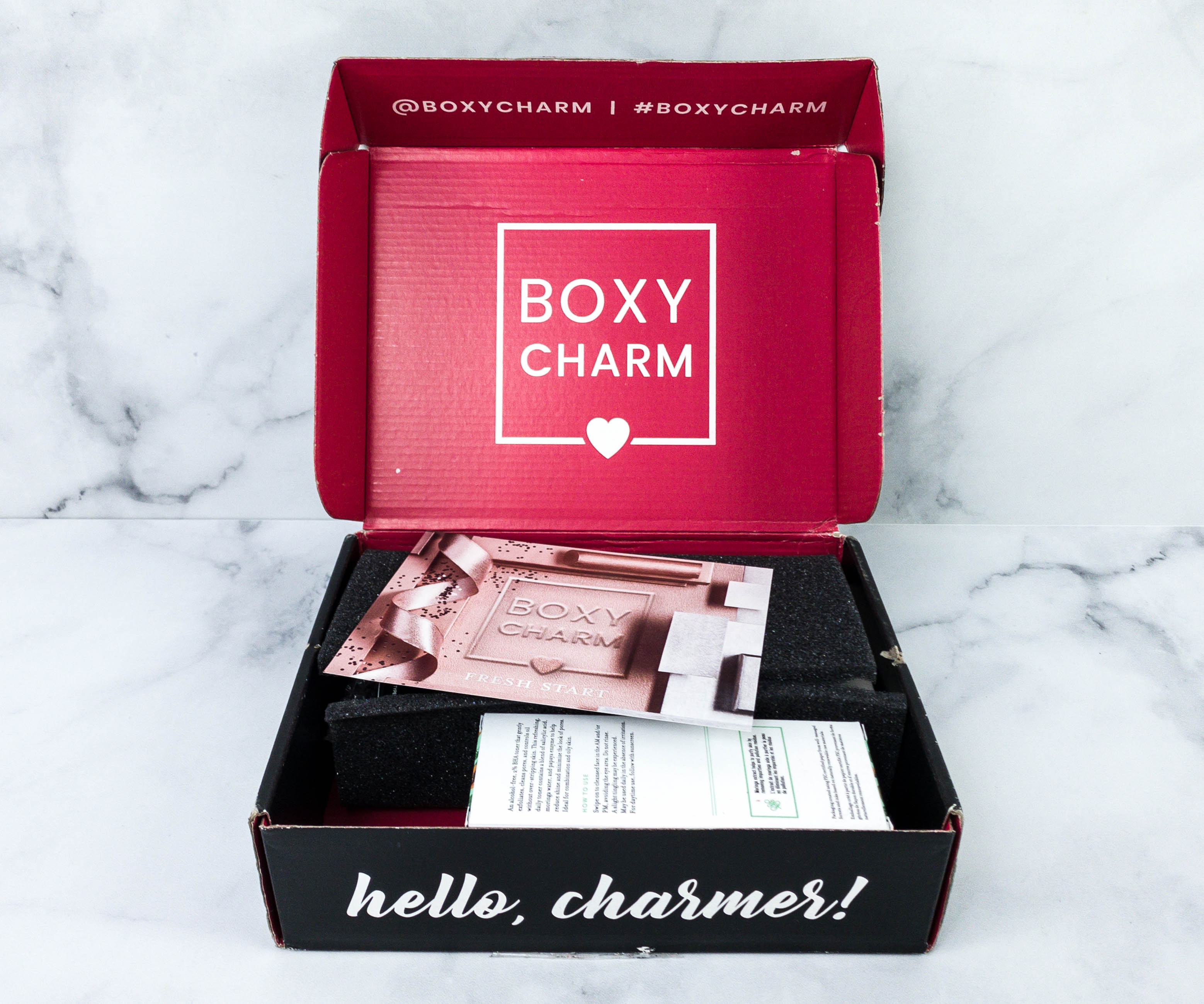 BOXYCHARM January 2021 Review + Coupon - Variation 2 - Hello Subscription
