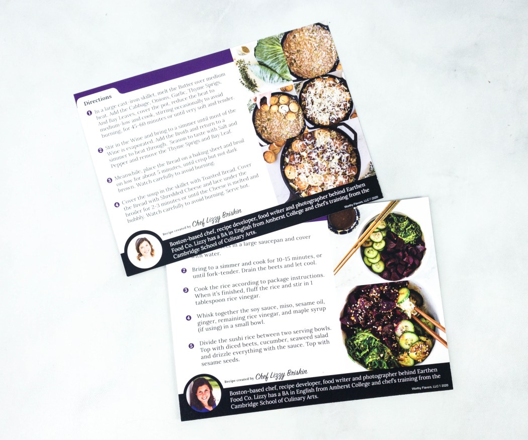 Worthy Flavors Produce Subscription Box Review - Hello Subscription