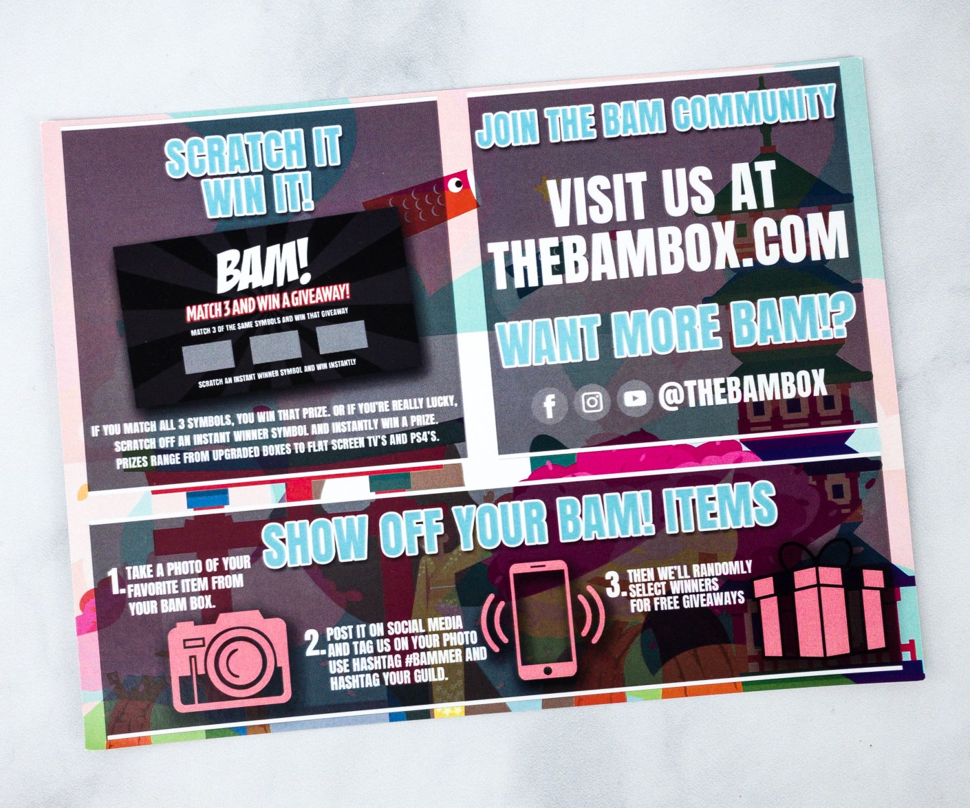 The BAM! Anime Box January 2021 Subscription Box Review - Hello ...