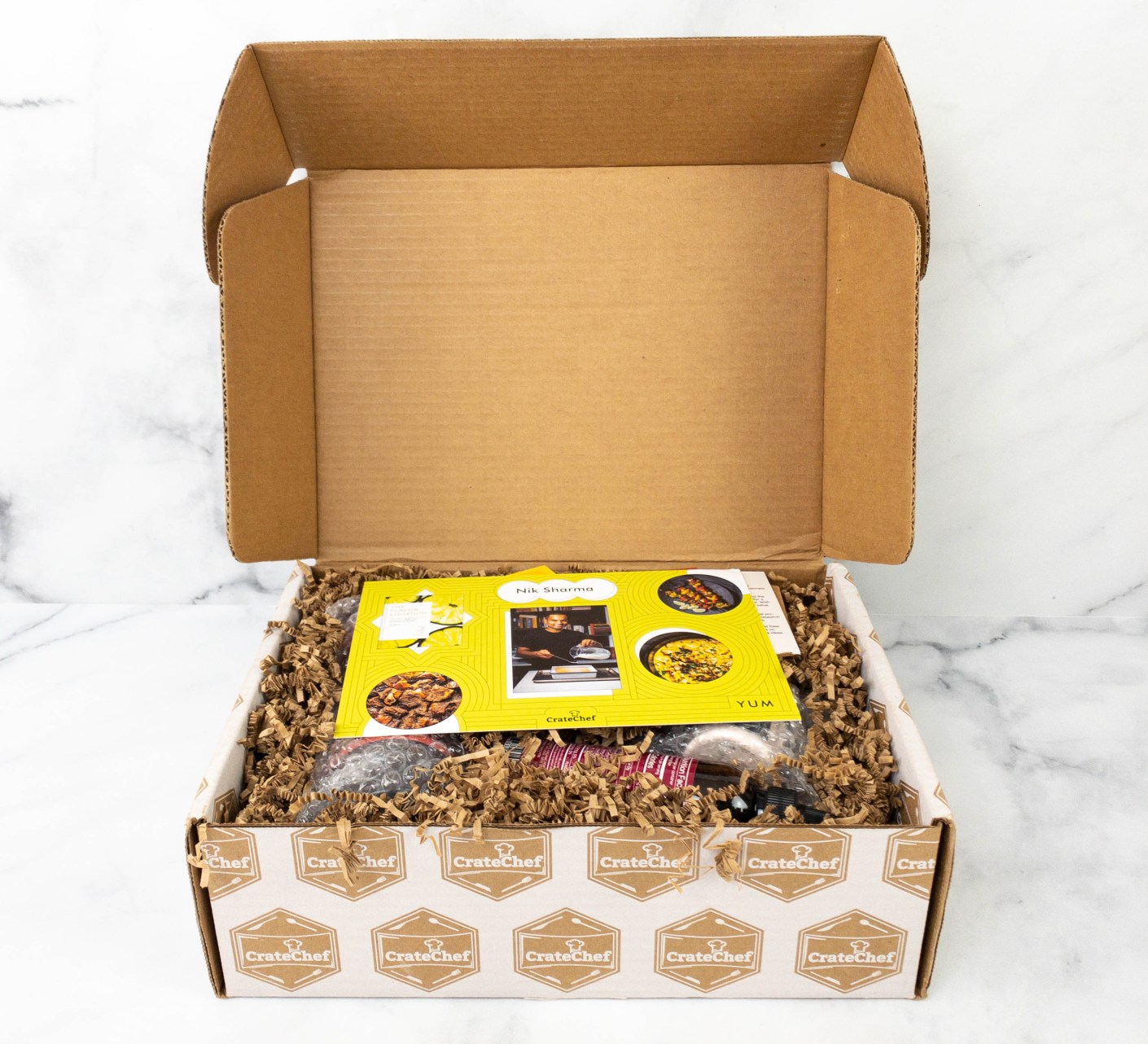 Crate Chef Review + Coupon - Chef Nik Sharma - Hello Subscription