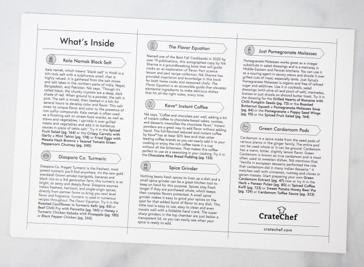 Crate Chef Review + Coupon - Chef Nik Sharma - Hello Subscription