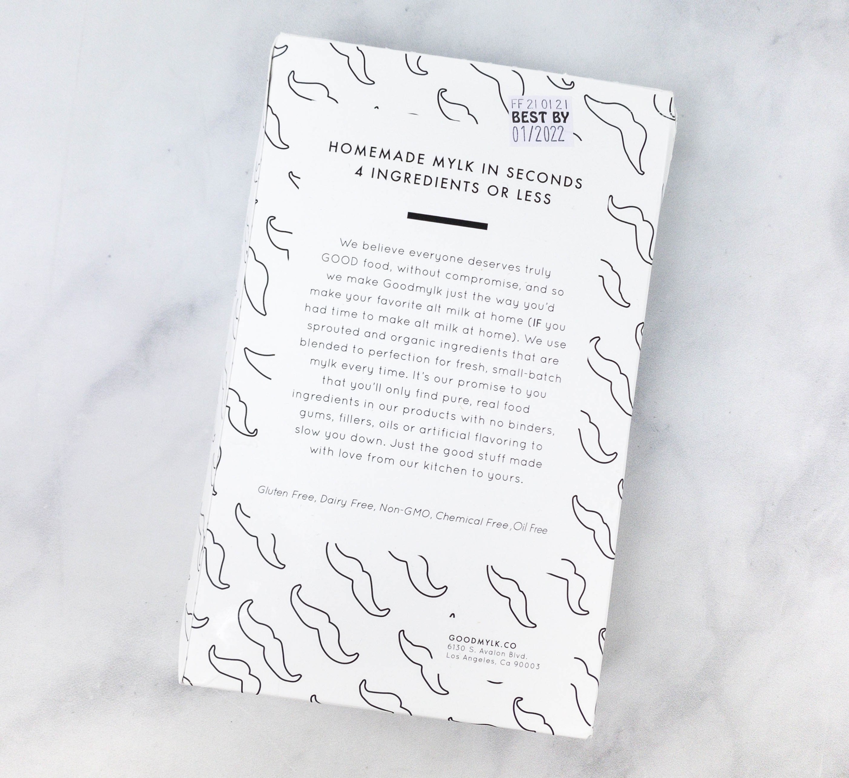 Goodmylk Almond Mylk Subscription Review - Hello Subscription