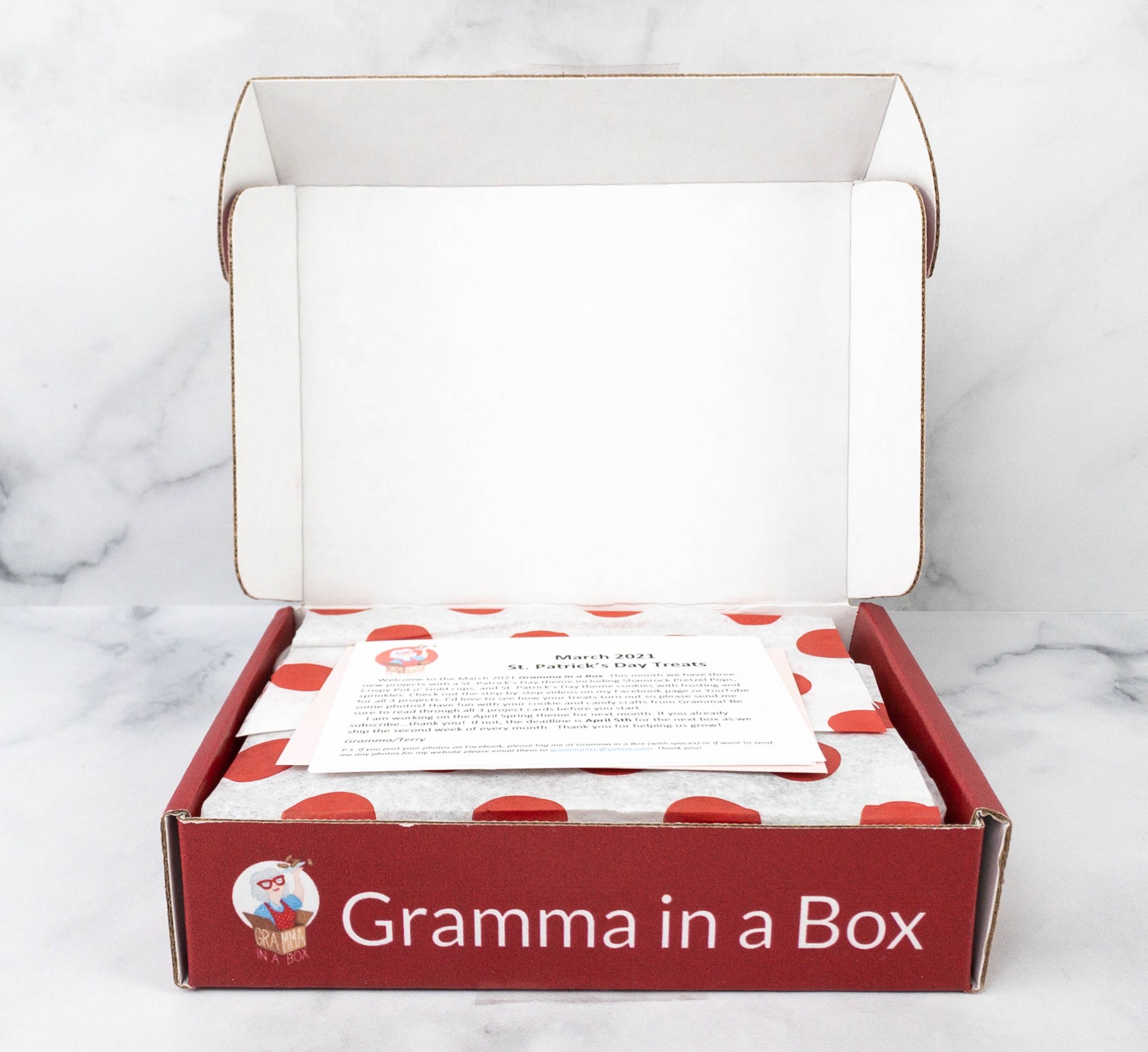 Gramma in a Box March 2021 Subscription Box Review - Hello Subscription