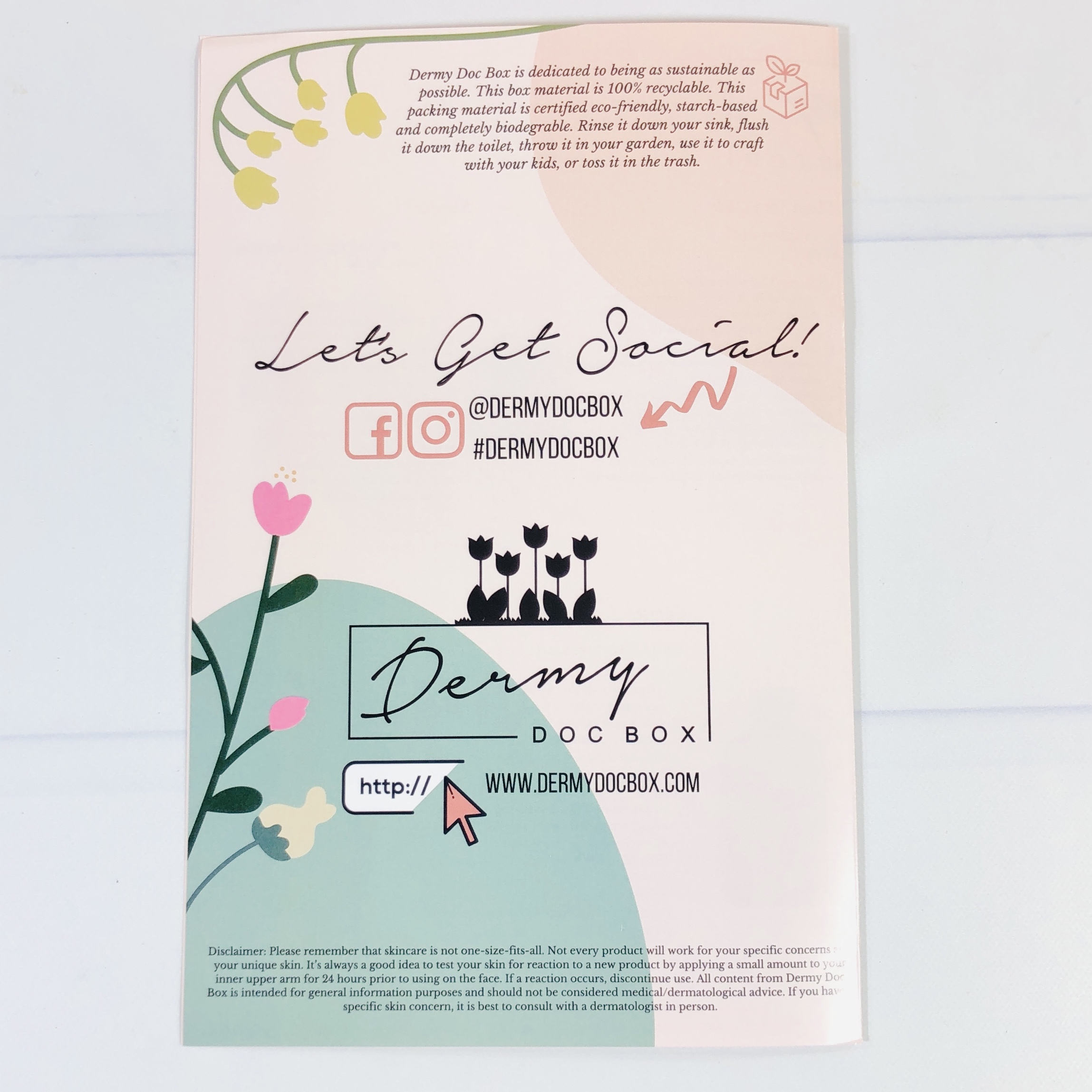 Dermy Doc Box Spring 2021 Review + Coupon - Hello Subscription