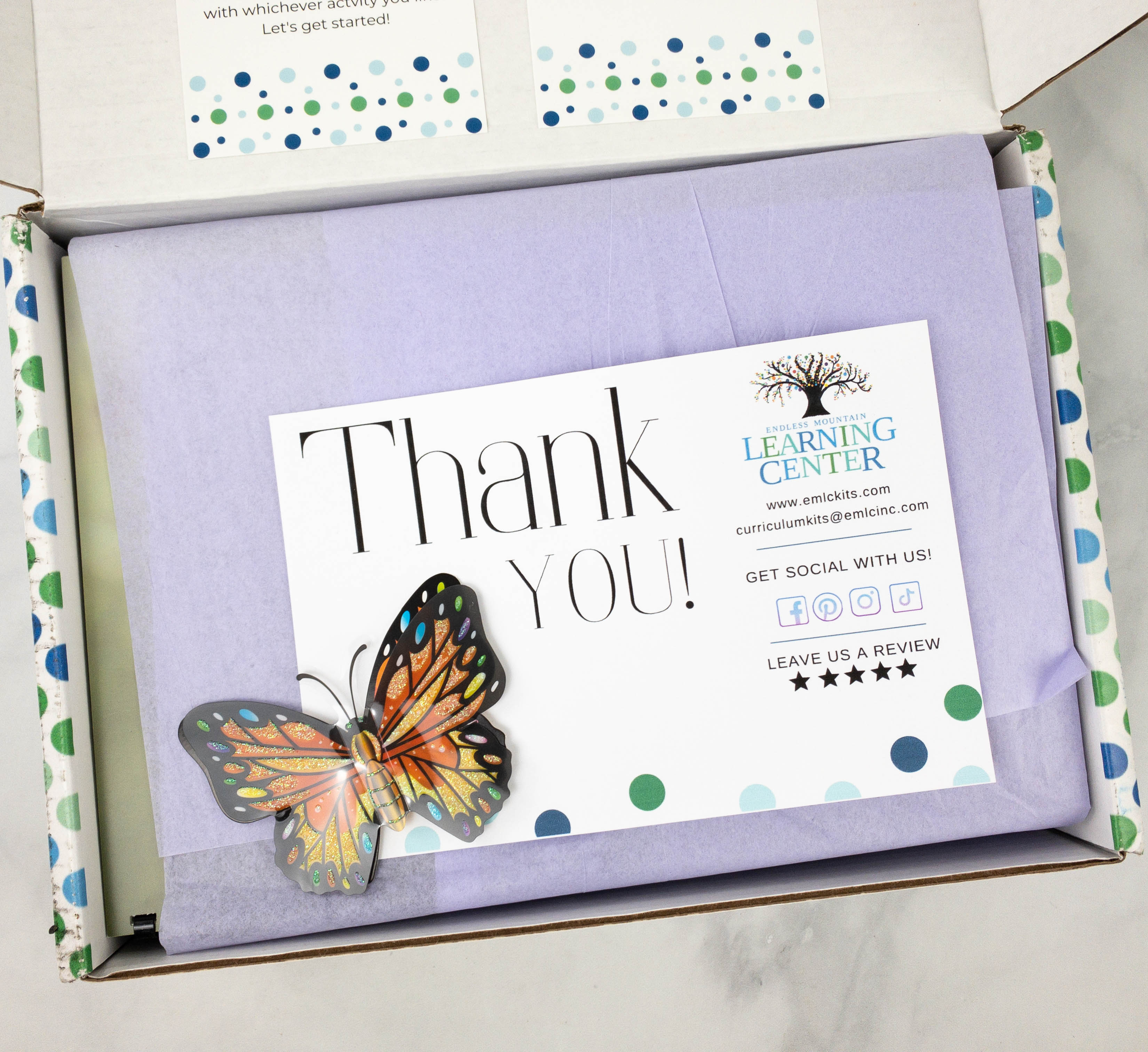 Endless Mountain Learning Center Subscription Box Review - Spring ...