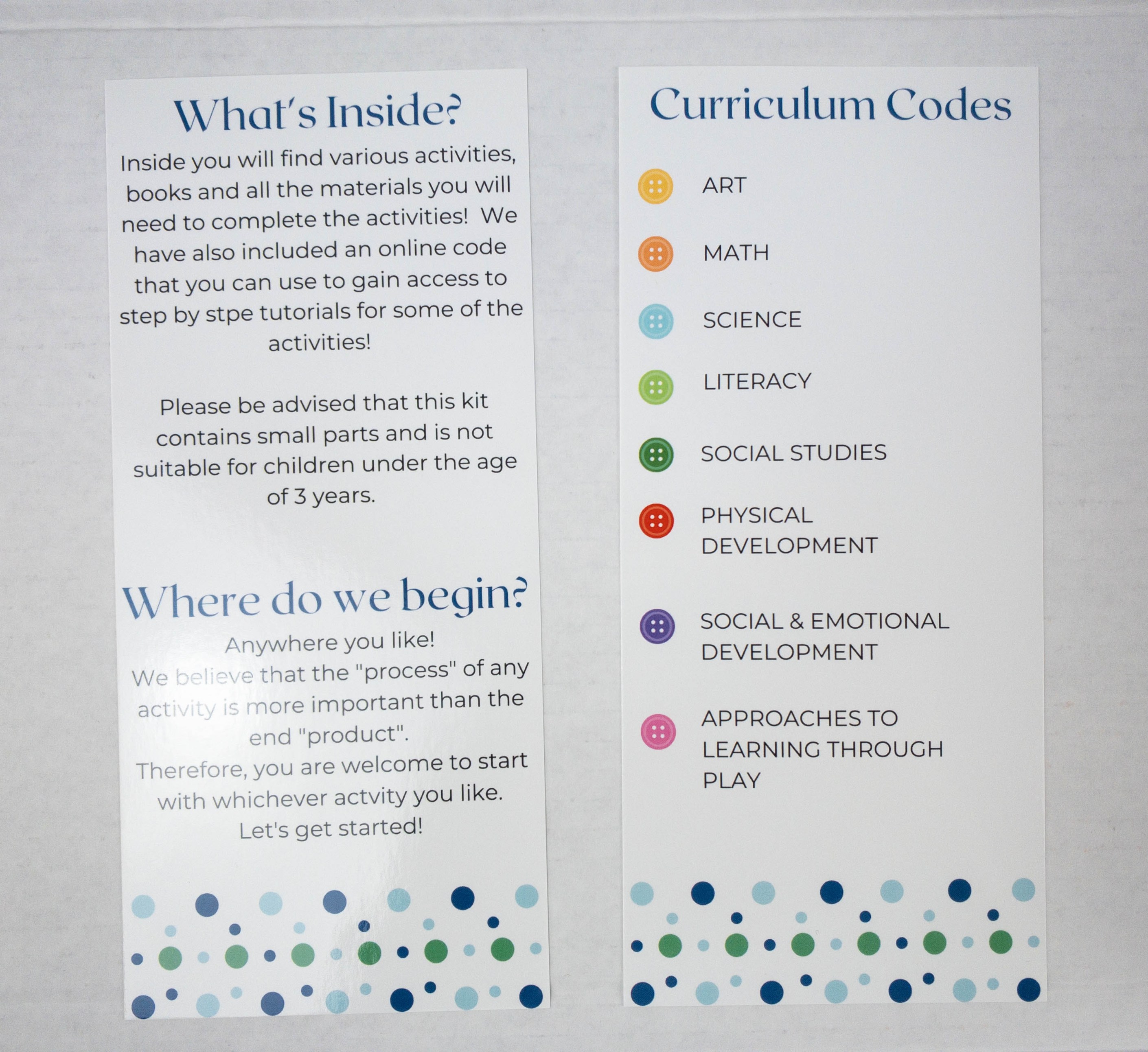 Endless Mountain Learning Center Subscription Box Review - Spring ...